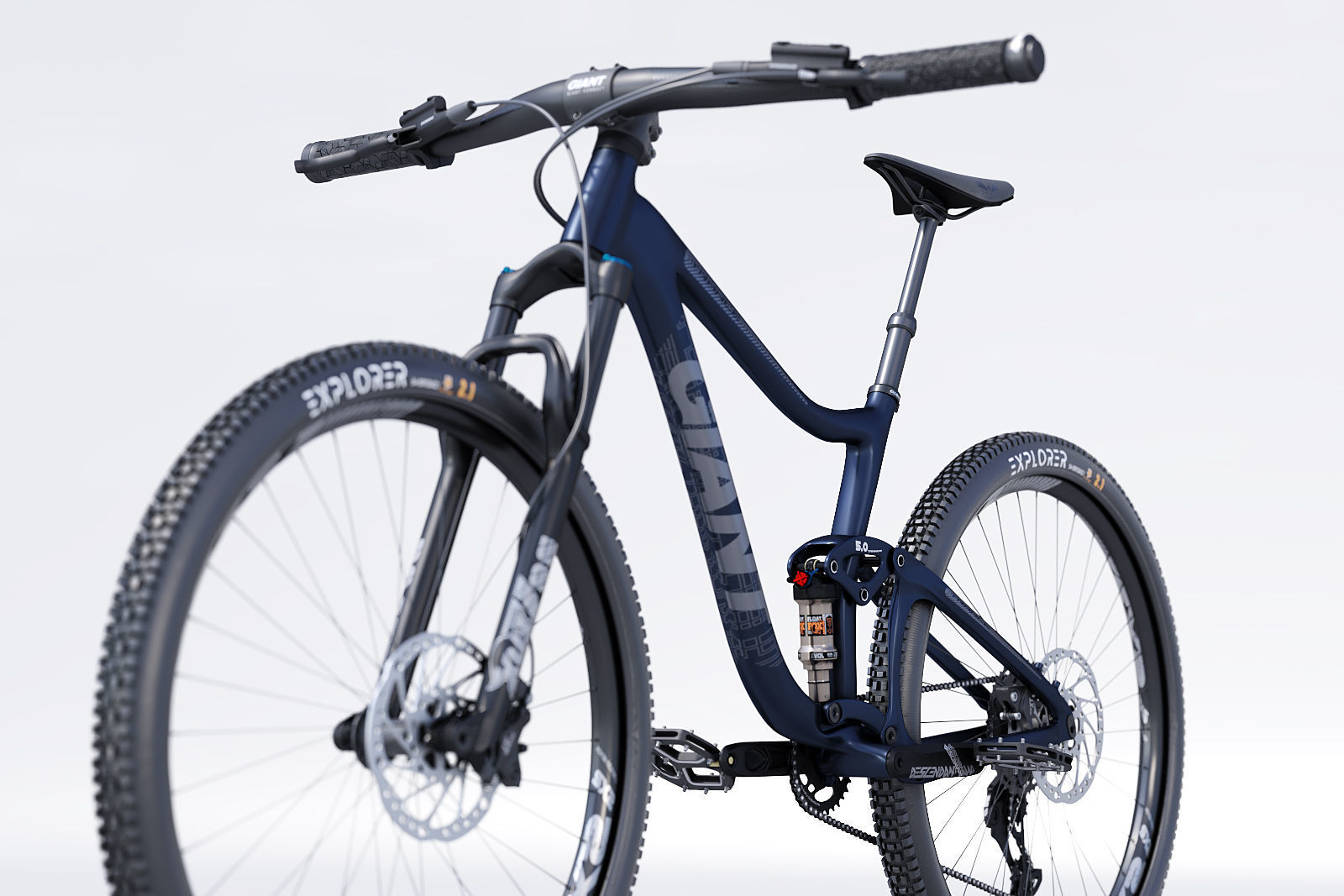 Giant Mountain Bike 3D model | CGTrader