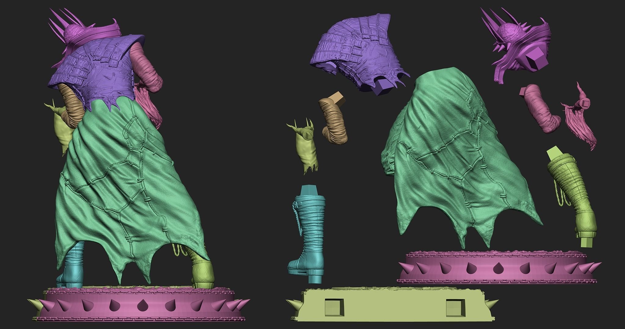 Batman Who Laughs 3D print model 3D model 3D printable | CGTrader