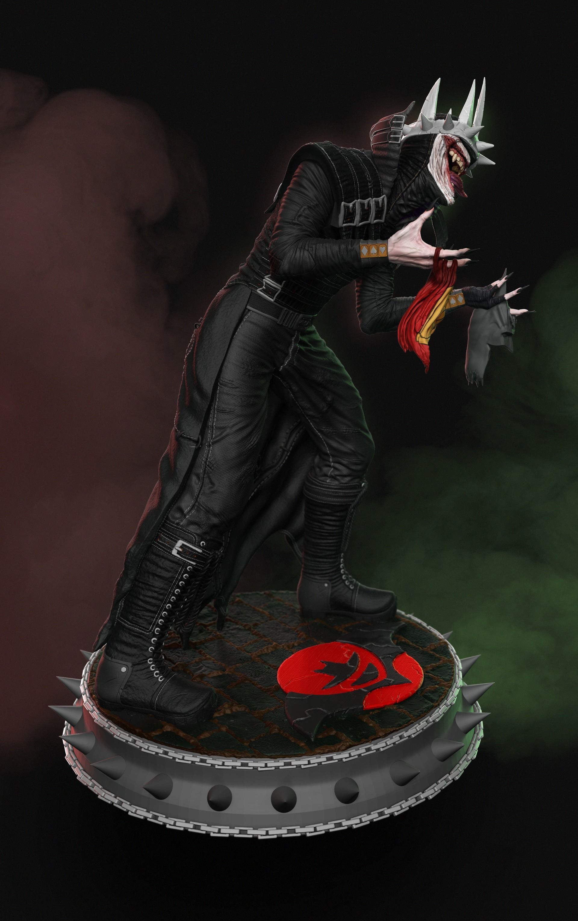 Batman Who Laughs 3D print model 3D model 3D printable | CGTrader