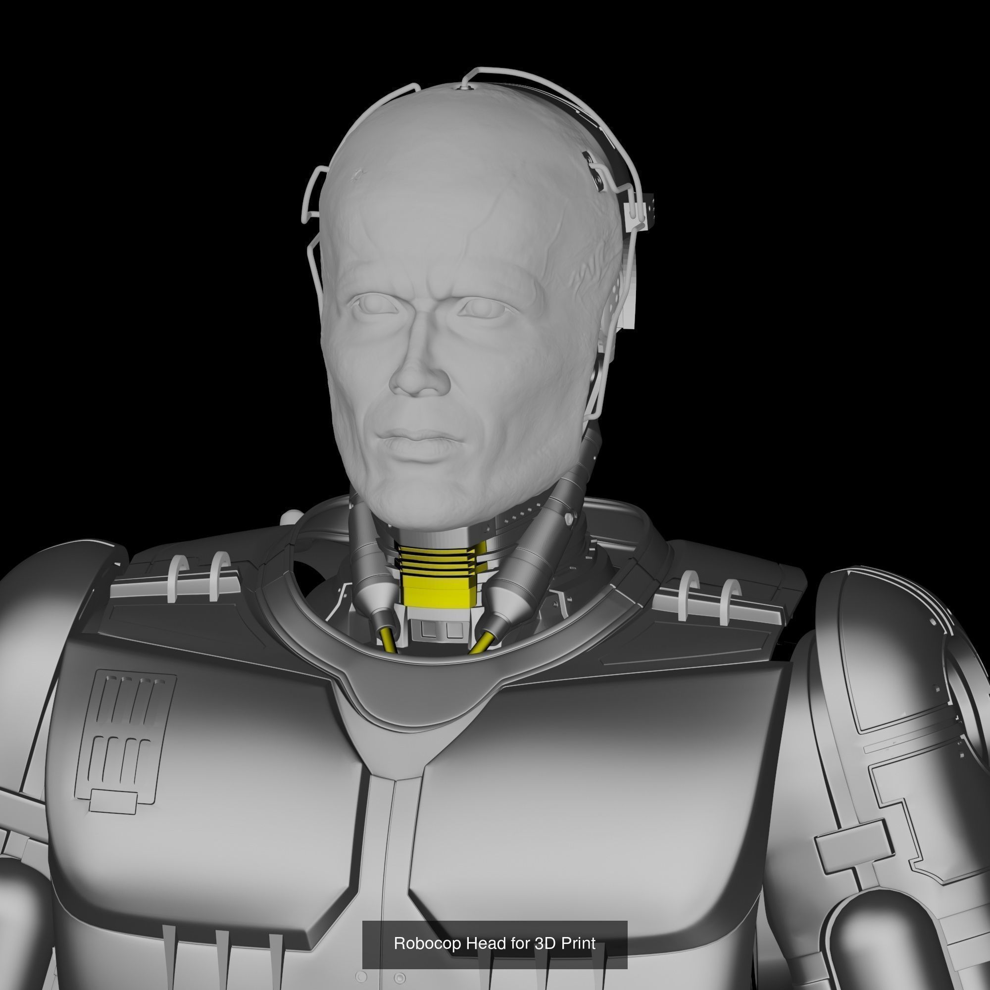Robocop Head and Helmet for 3d printing 3D Model Collection | CGTrader