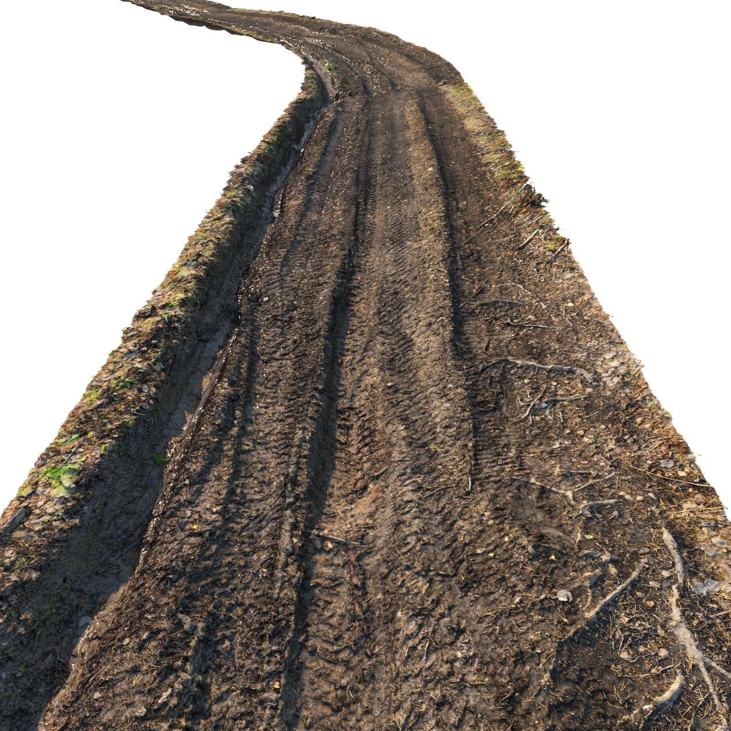 3D model Dirt road material 04 VR / AR / low-poly | CGTrader