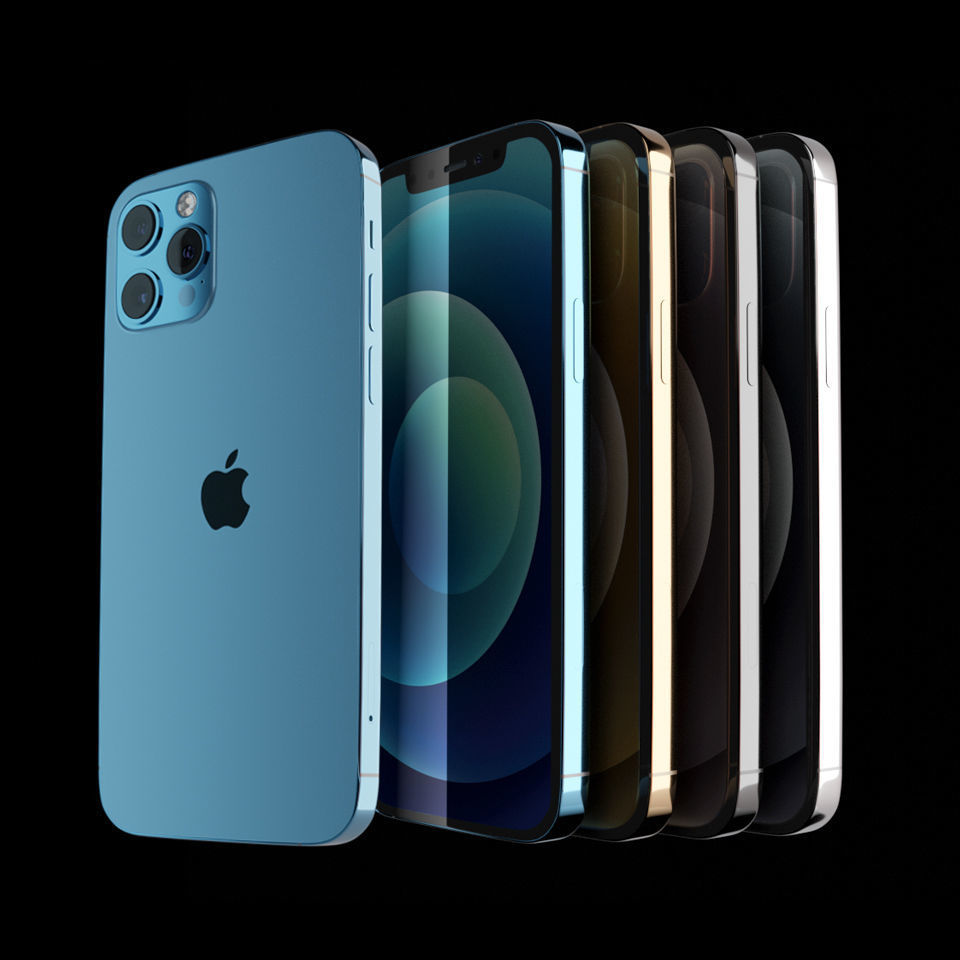 iPhone 12 Pro Blender Project 3D model | CGTrader