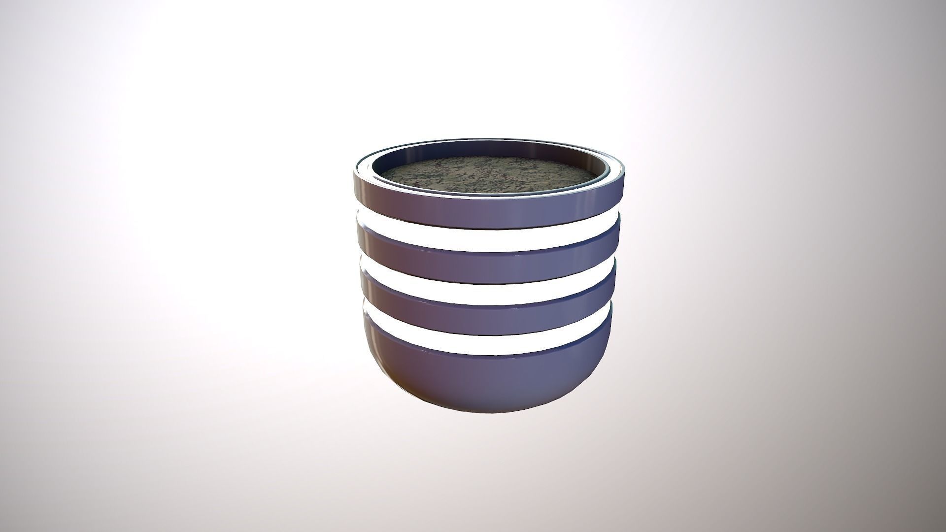 3D model Futuristic Plant Pot VR / AR / low-poly | CGTrader