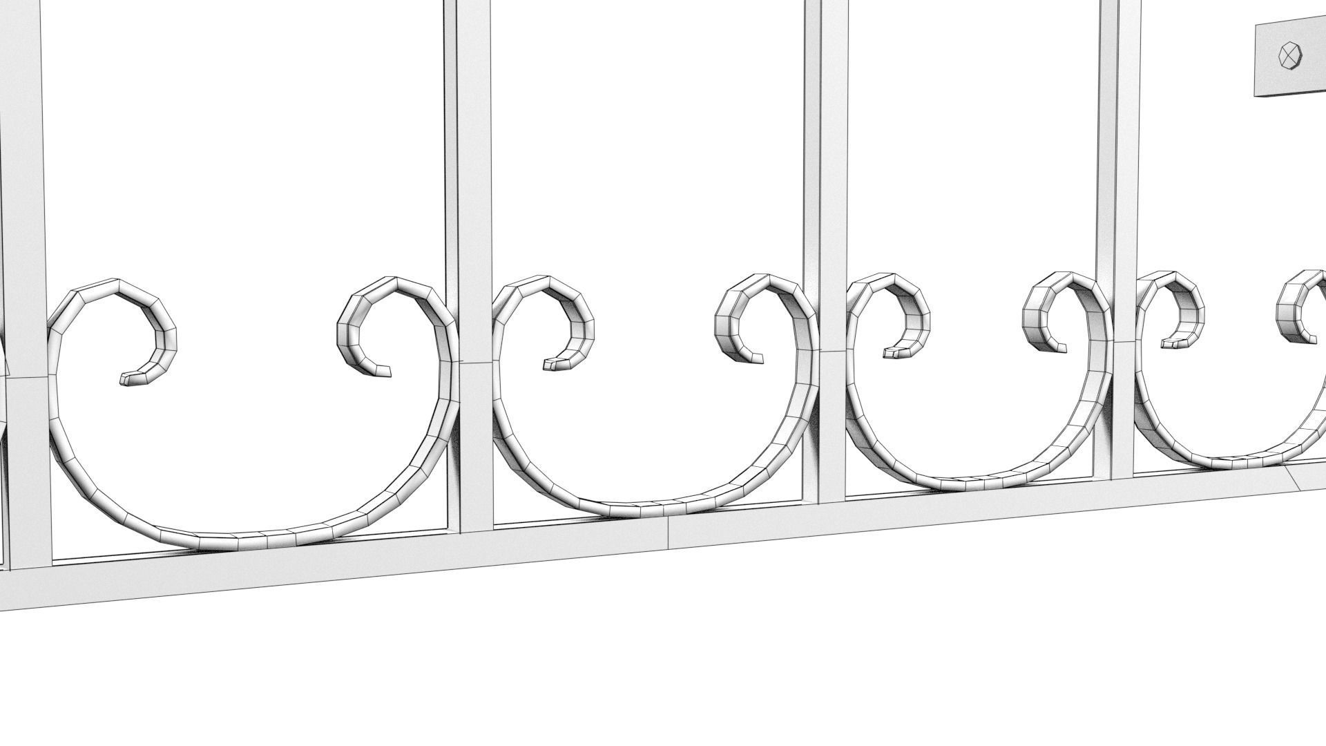 Window Railing 3D model | CGTrader
