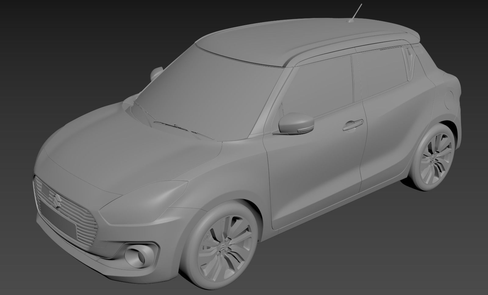 maruti suzuki swift facelift 3D model | CGTrader