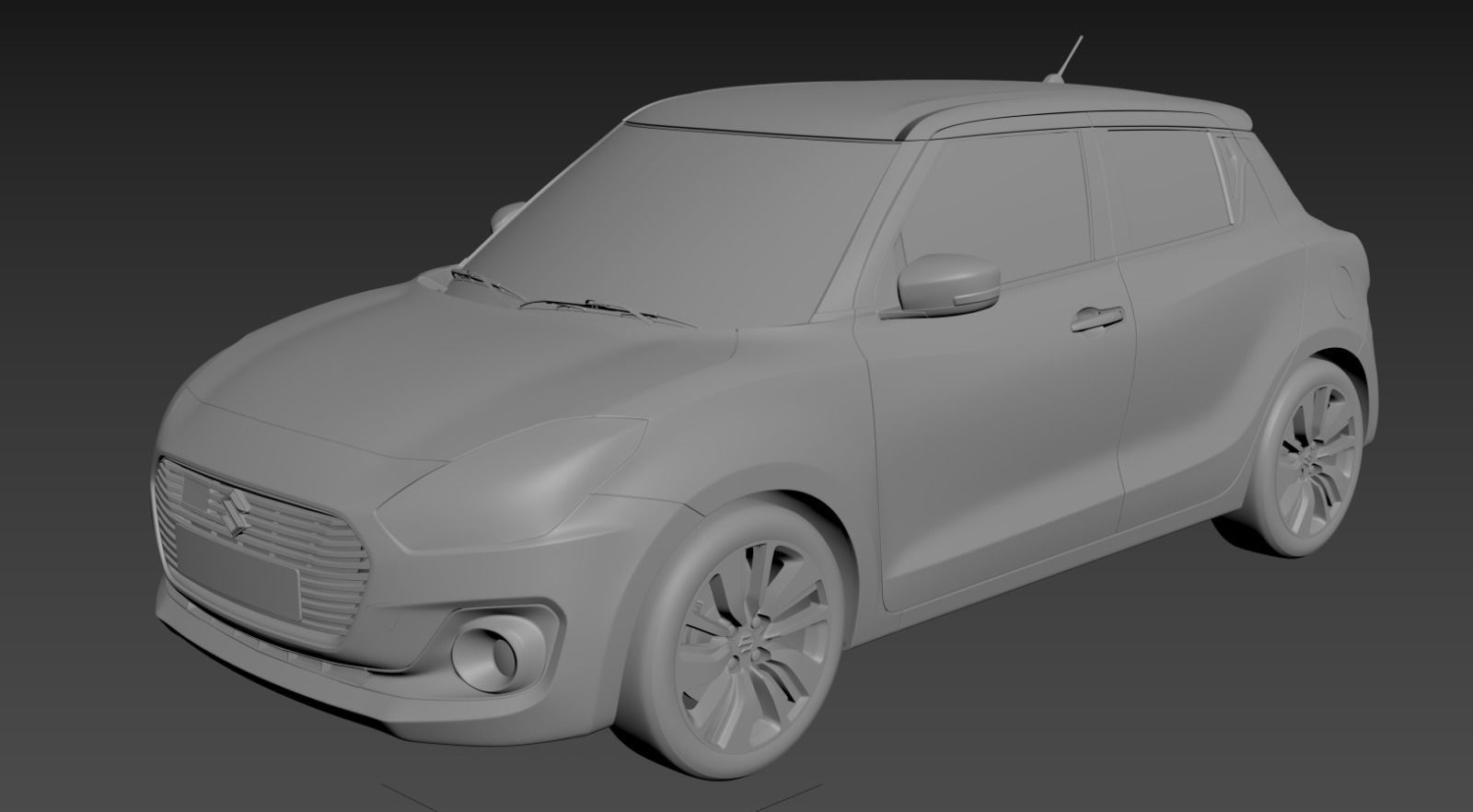 maruti suzuki swift facelift 3D model | CGTrader