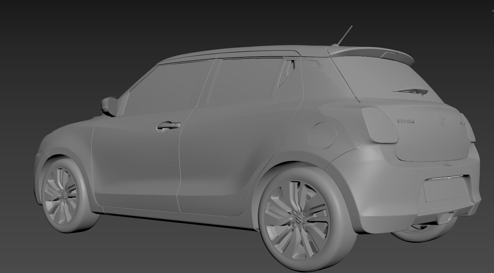maruti suzuki swift facelift 3D model | CGTrader