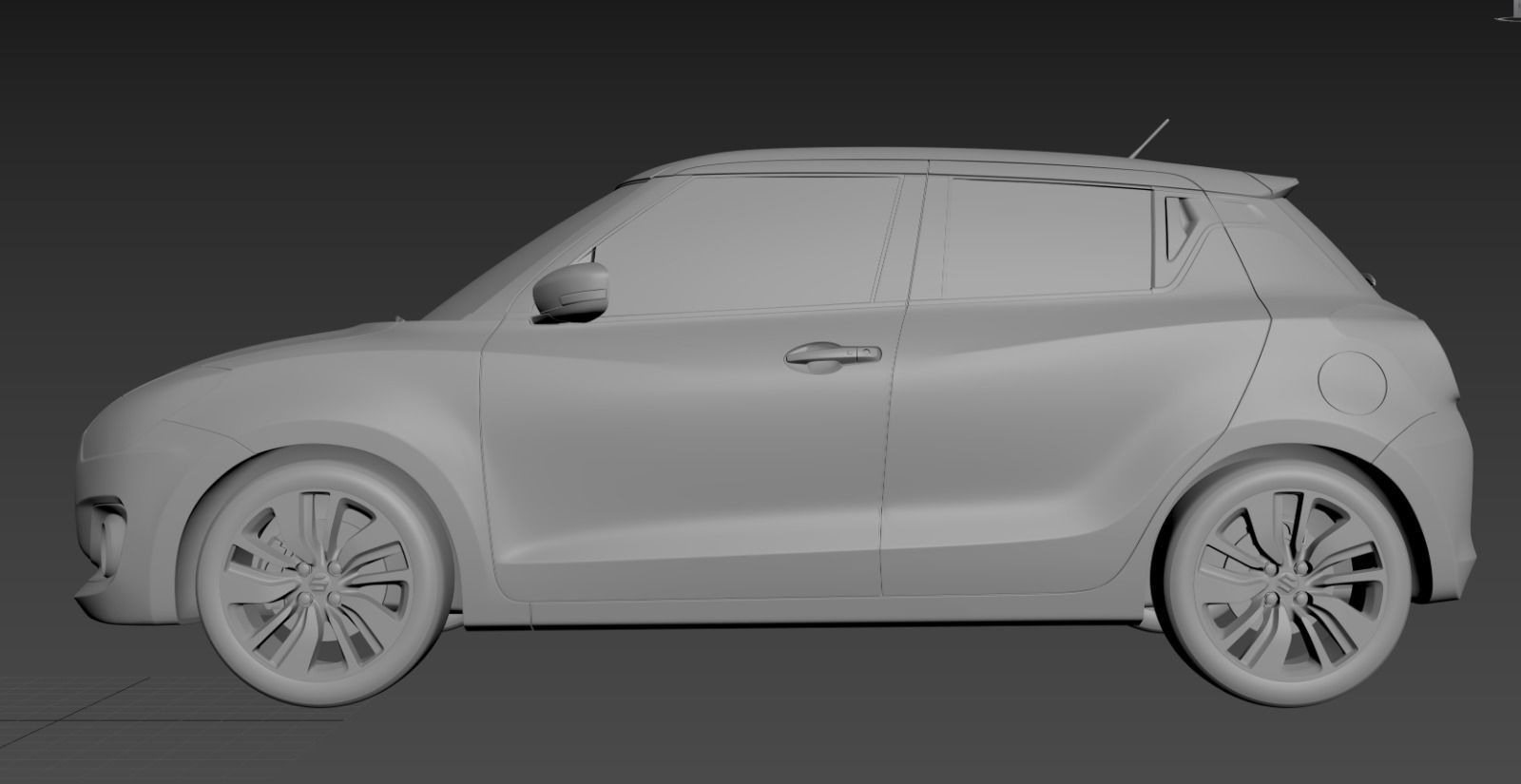 maruti suzuki swift facelift 3D model | CGTrader