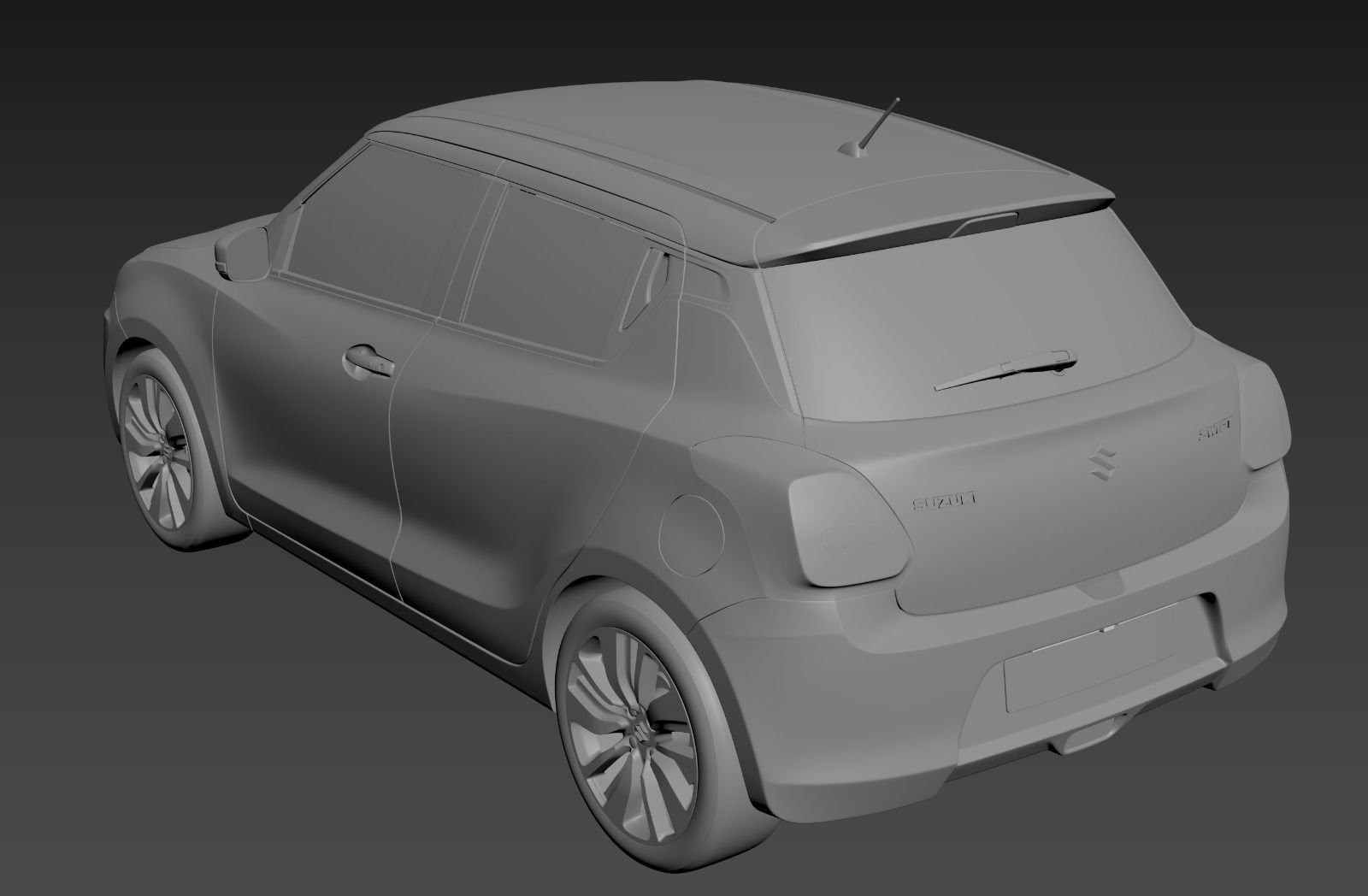 maruti suzuki swift facelift 3D model | CGTrader