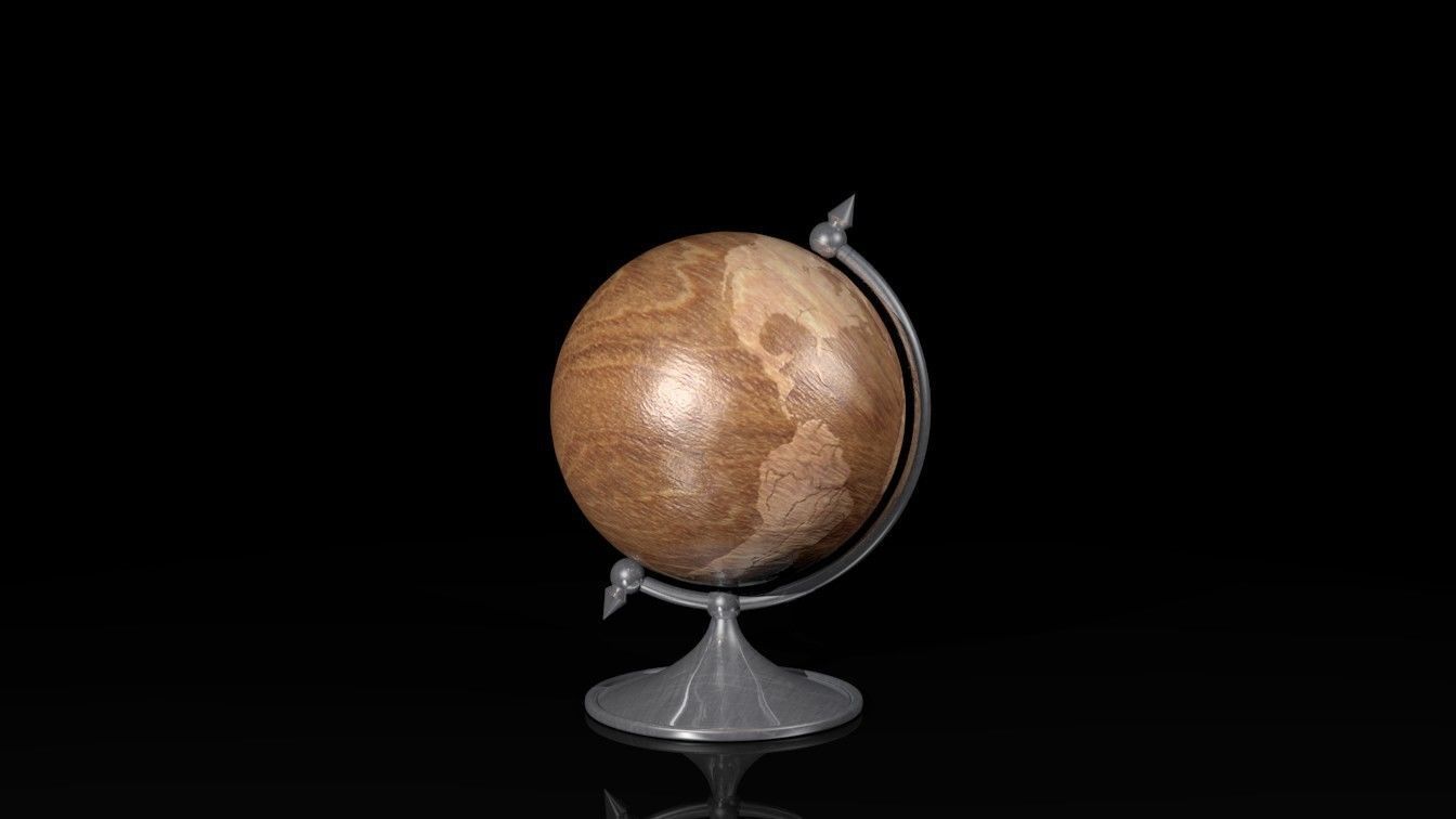 globus 3D model animated | CGTrader