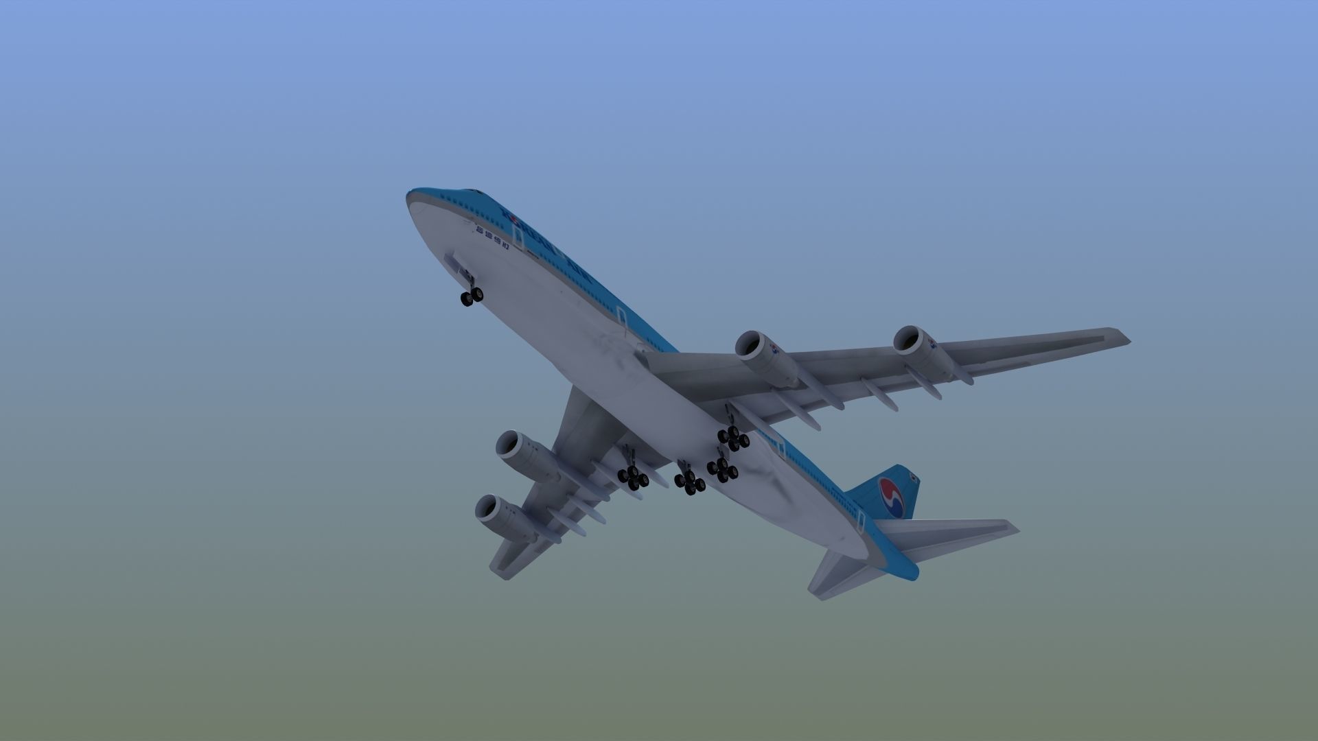 B747 Airliner 3D model | CGTrader