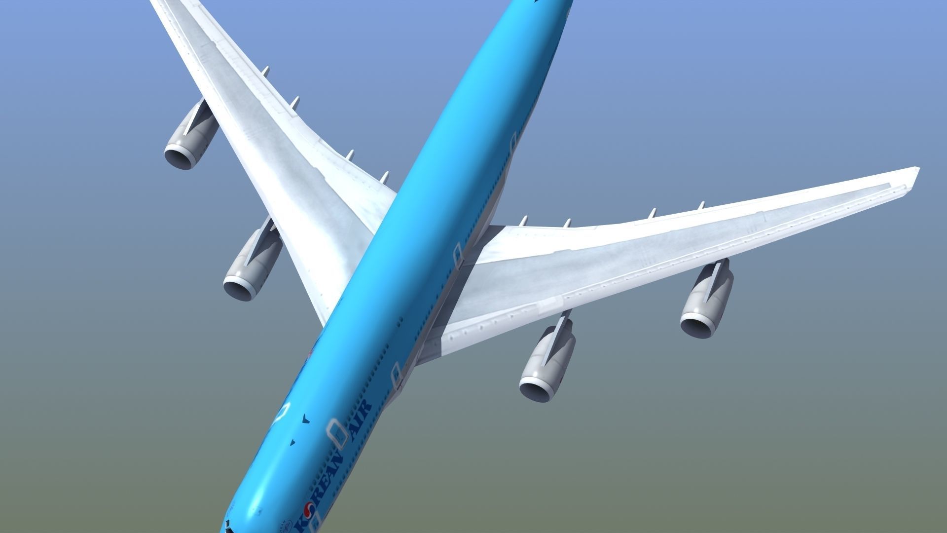 B747 Airliner 3D model | CGTrader