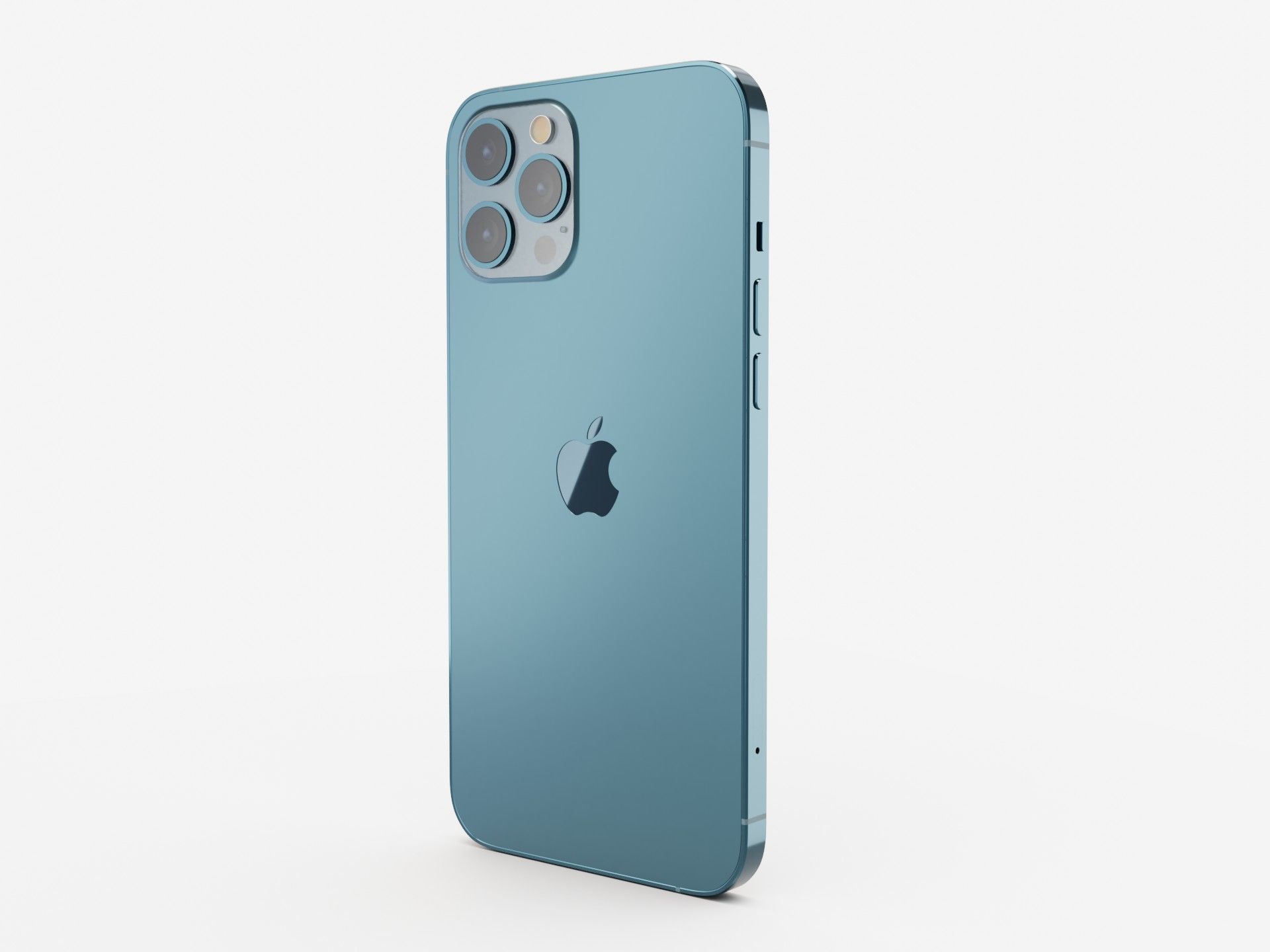 iPhone 12 pro max pacific blue 3D model | CGTrader