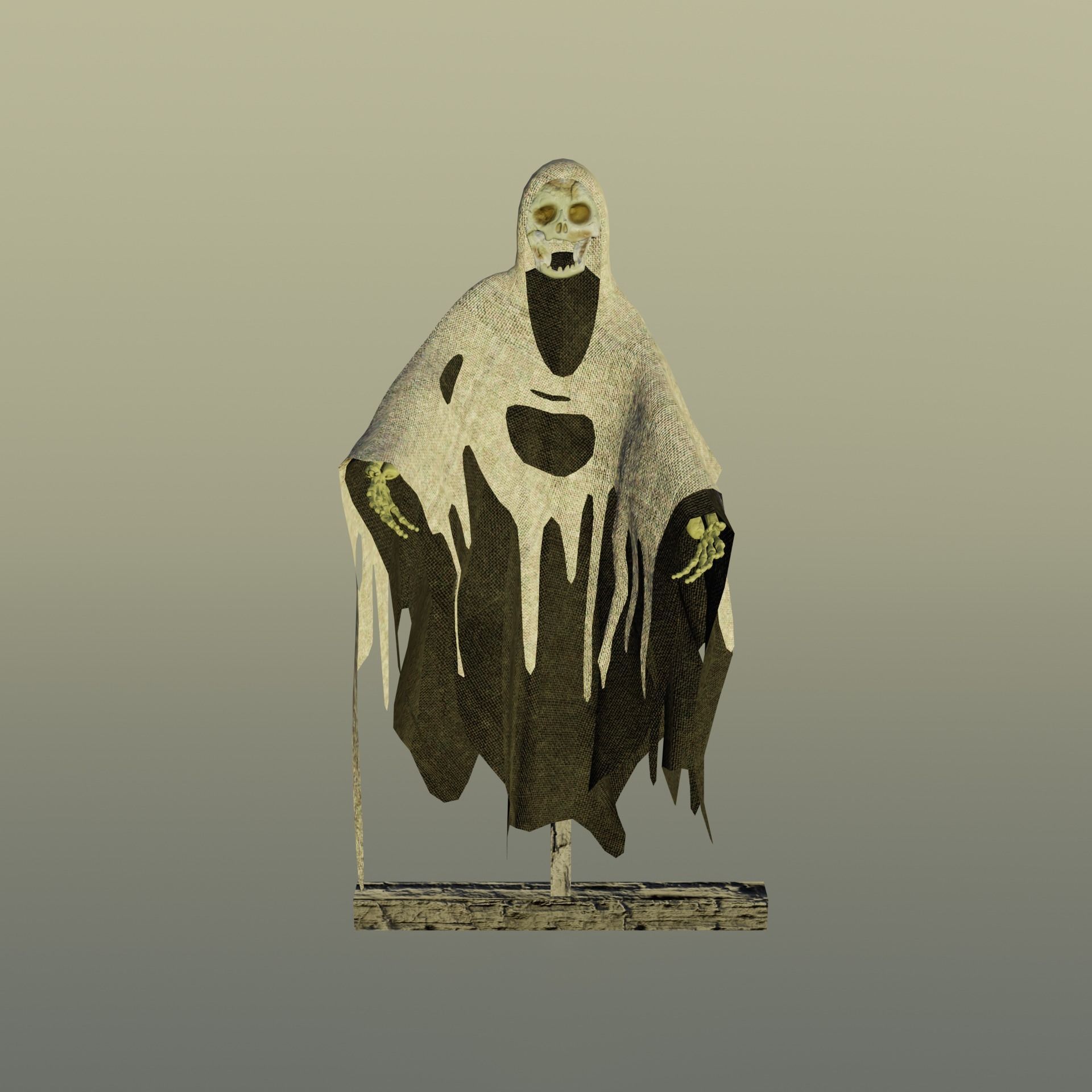 Halloween ghost 3D model | CGTrader