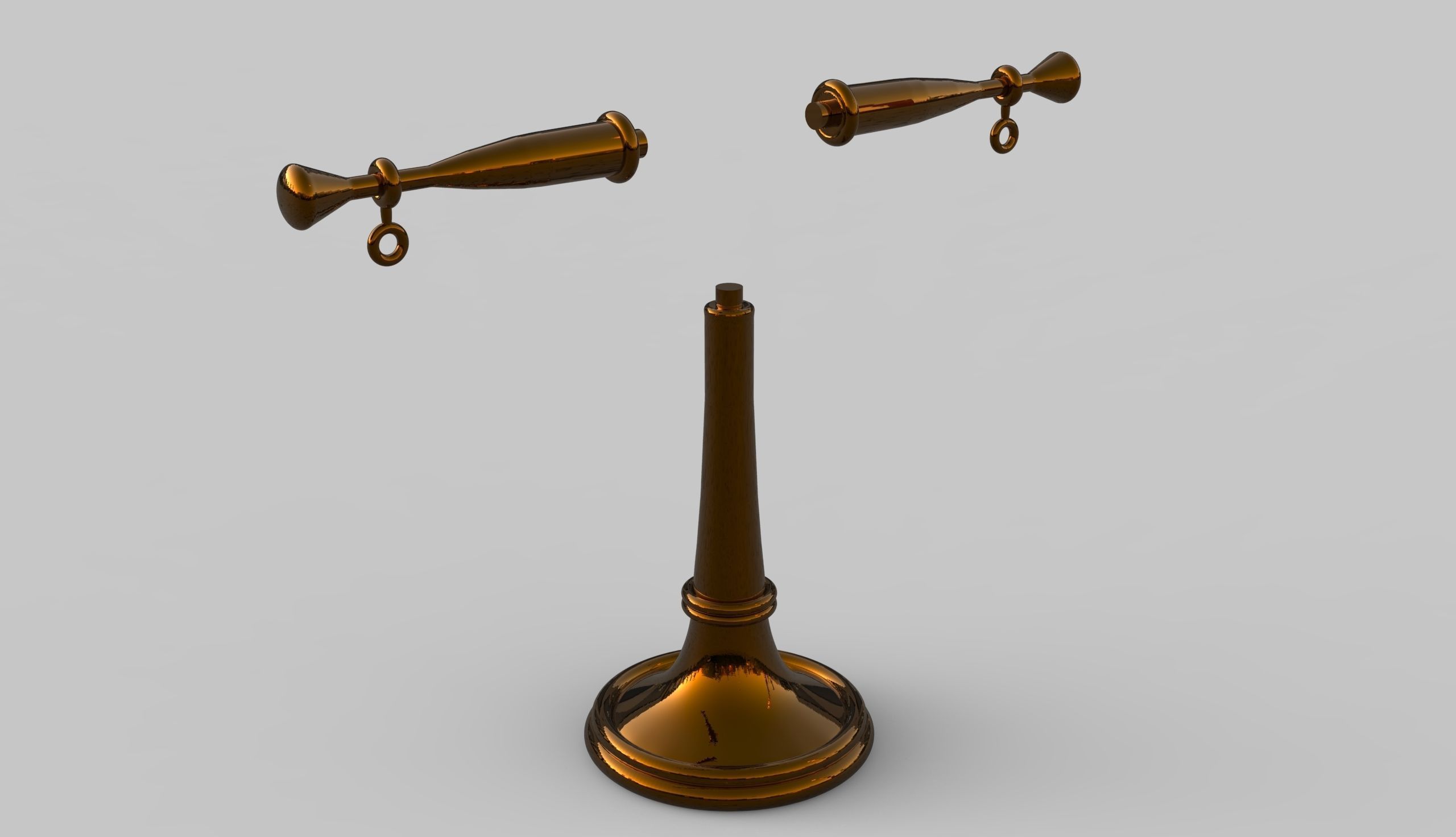 Yu Gi Oh Millennium Scale 3D Print Model 3D model 3D printable | CGTrader