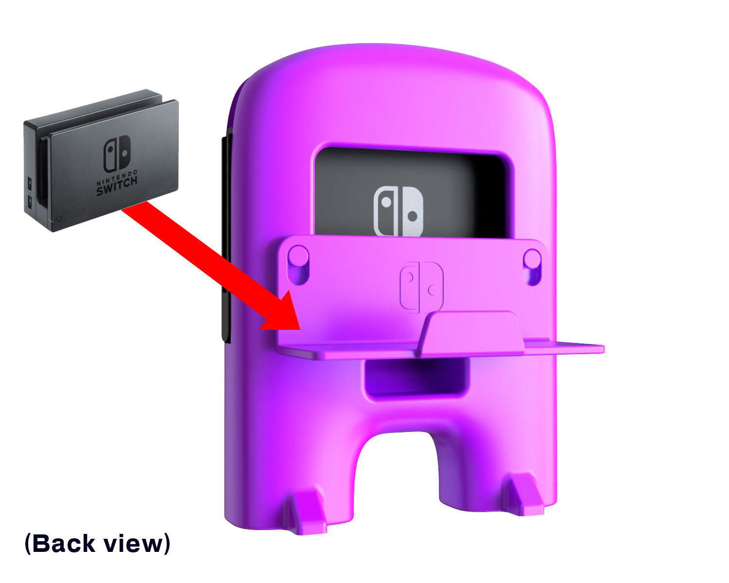 Among US Nintendo Switch Dock 3D model 3D printable | CGTrader
