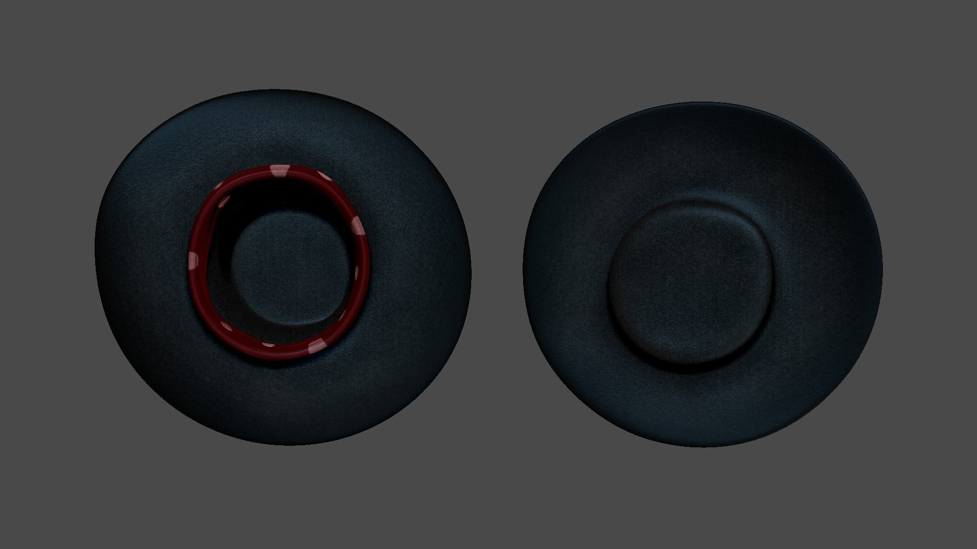 3D model Captain Kidd Hat - Pirate Character Costume VR / AR / low-poly ...