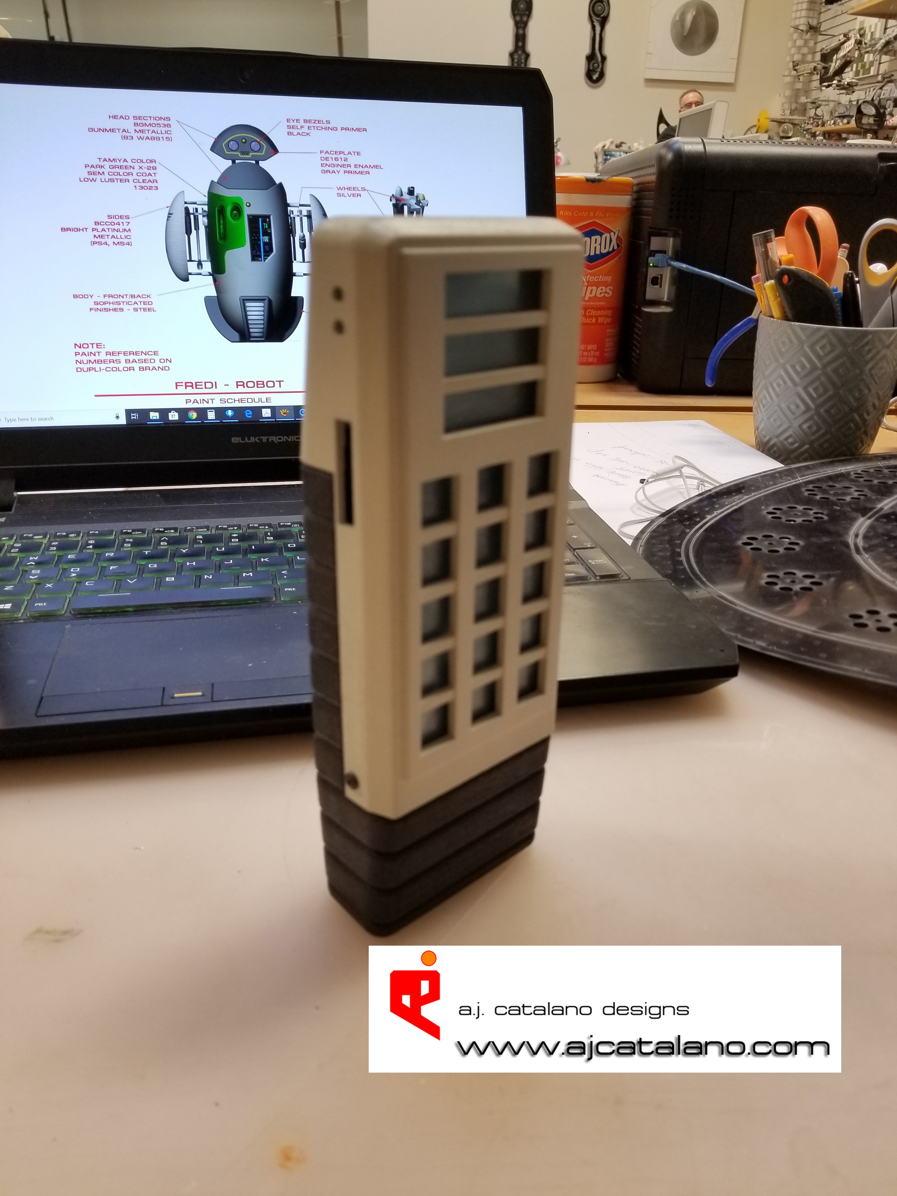 Space 1999 radiation detector - medical device 3D model | CGTrader