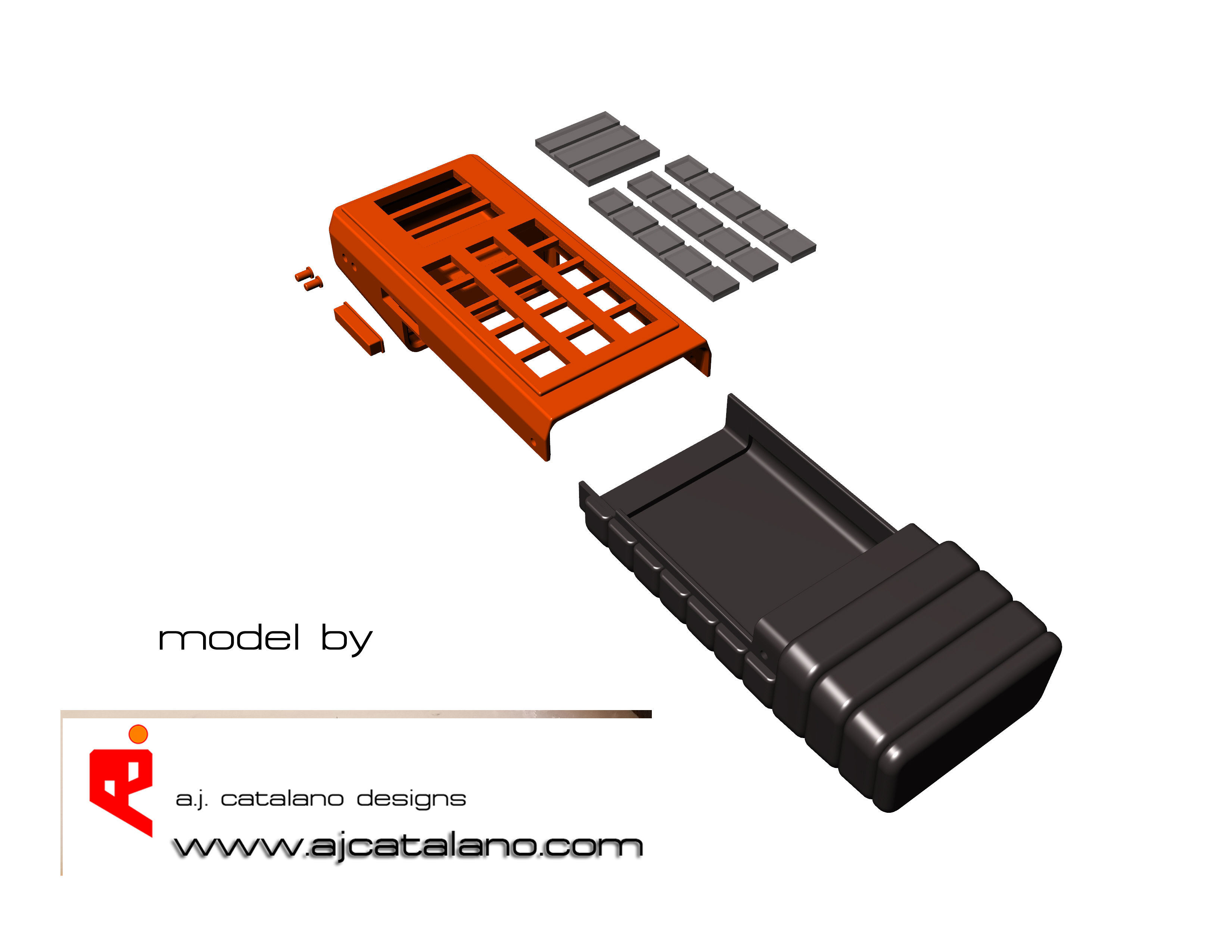 Space 1999 radiation detector - medical device 3D model | CGTrader