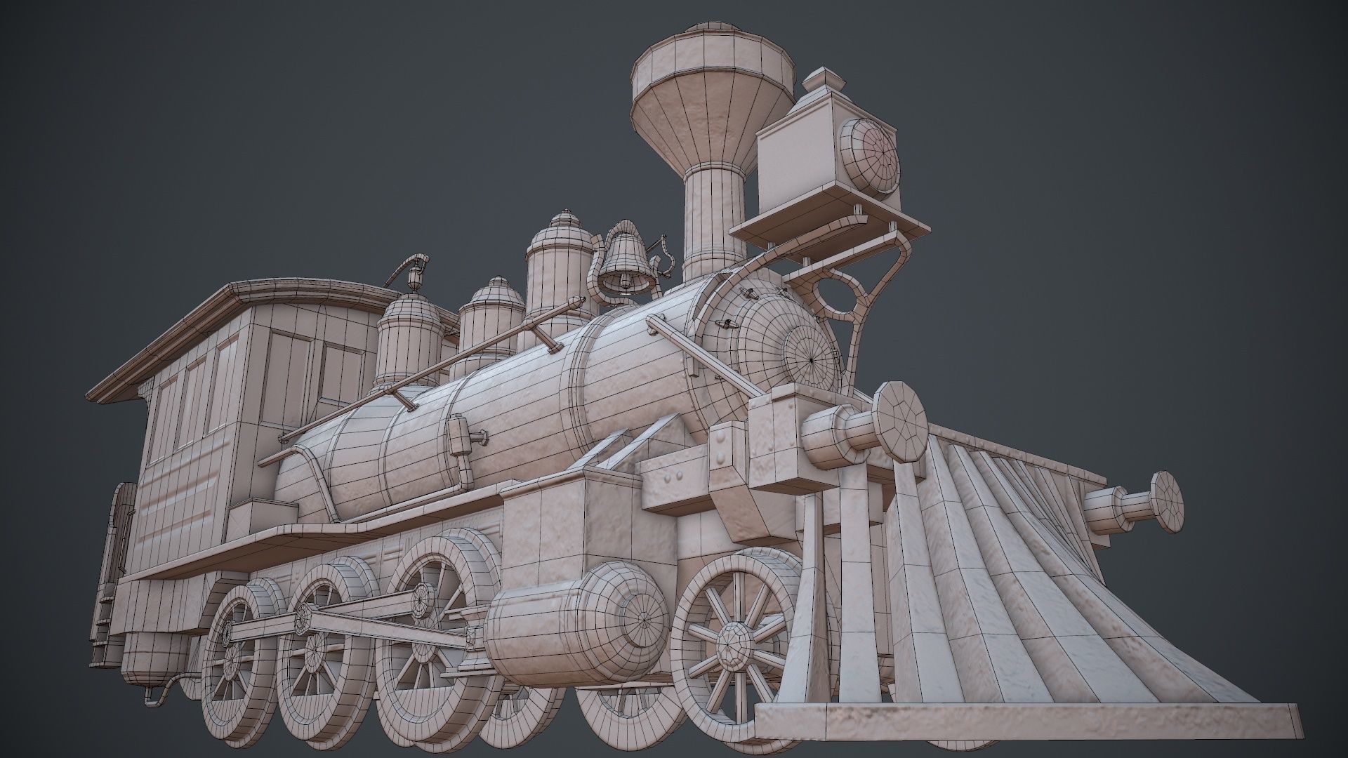 3D model Death Train VR / AR / low-poly | CGTrader