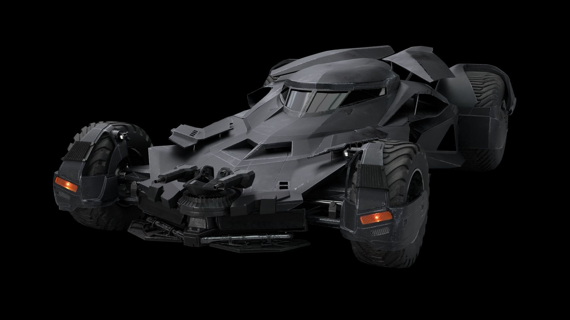 3D model Batmobile Batman vs Superman VR / AR / low-poly | CGTrader