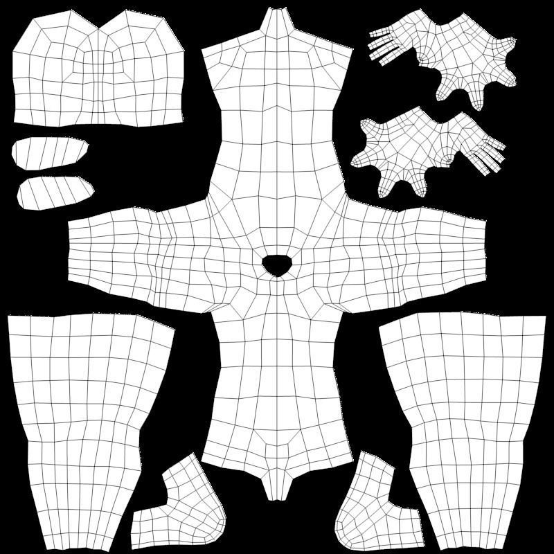 3D model Low-Poly Male Base Mesh VR / AR / low-poly | CGTrader