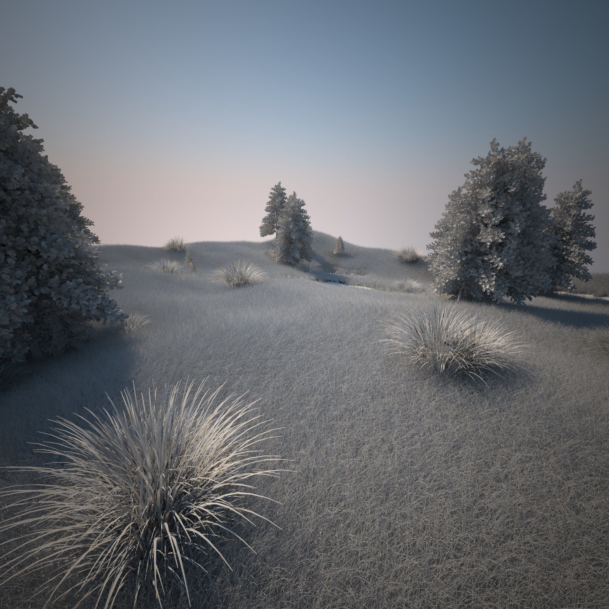 Landscape Model 01 3D model | CGTrader