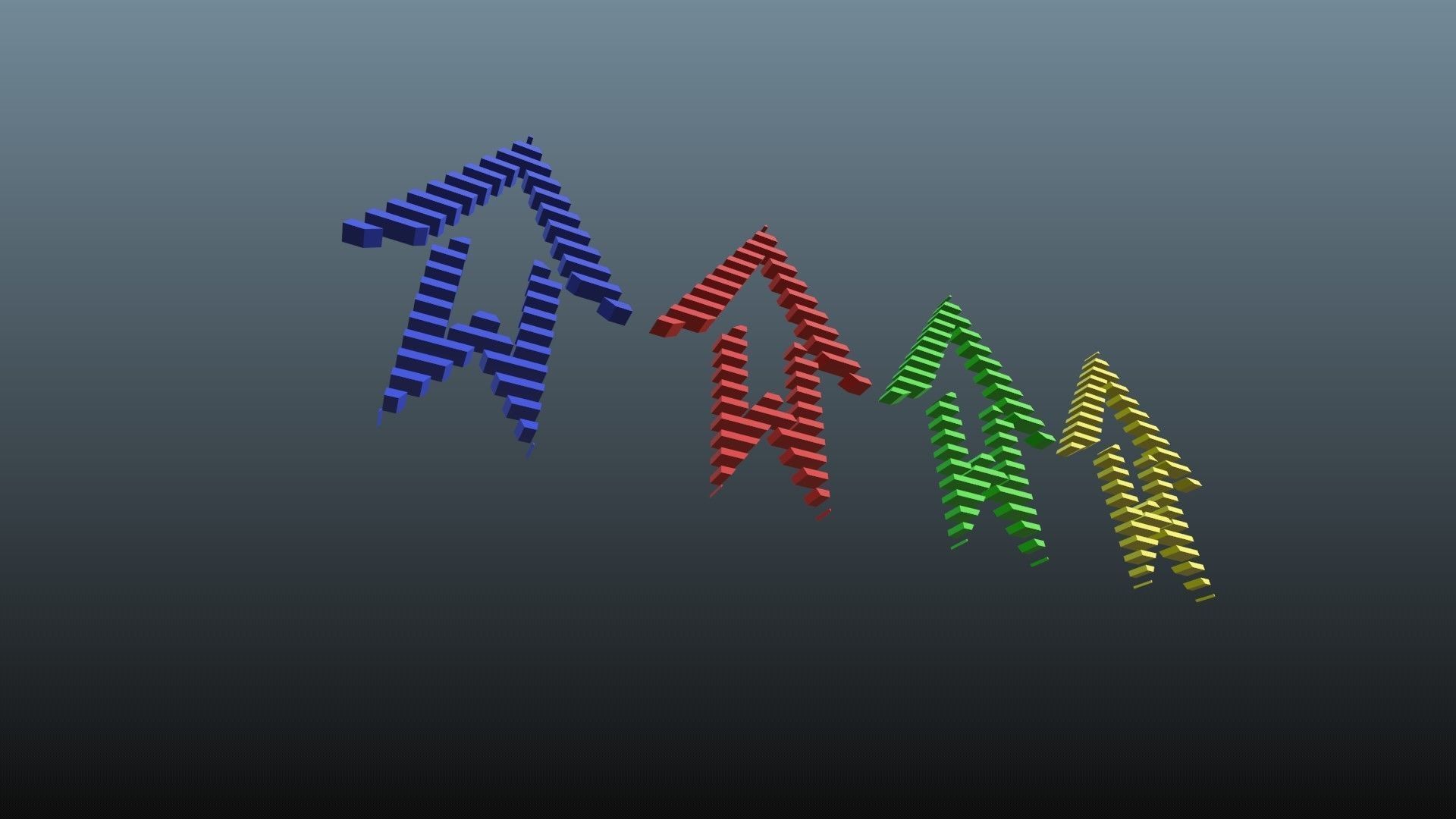 3D model Low poly arrow 59 VR / AR / low-poly | CGTrader