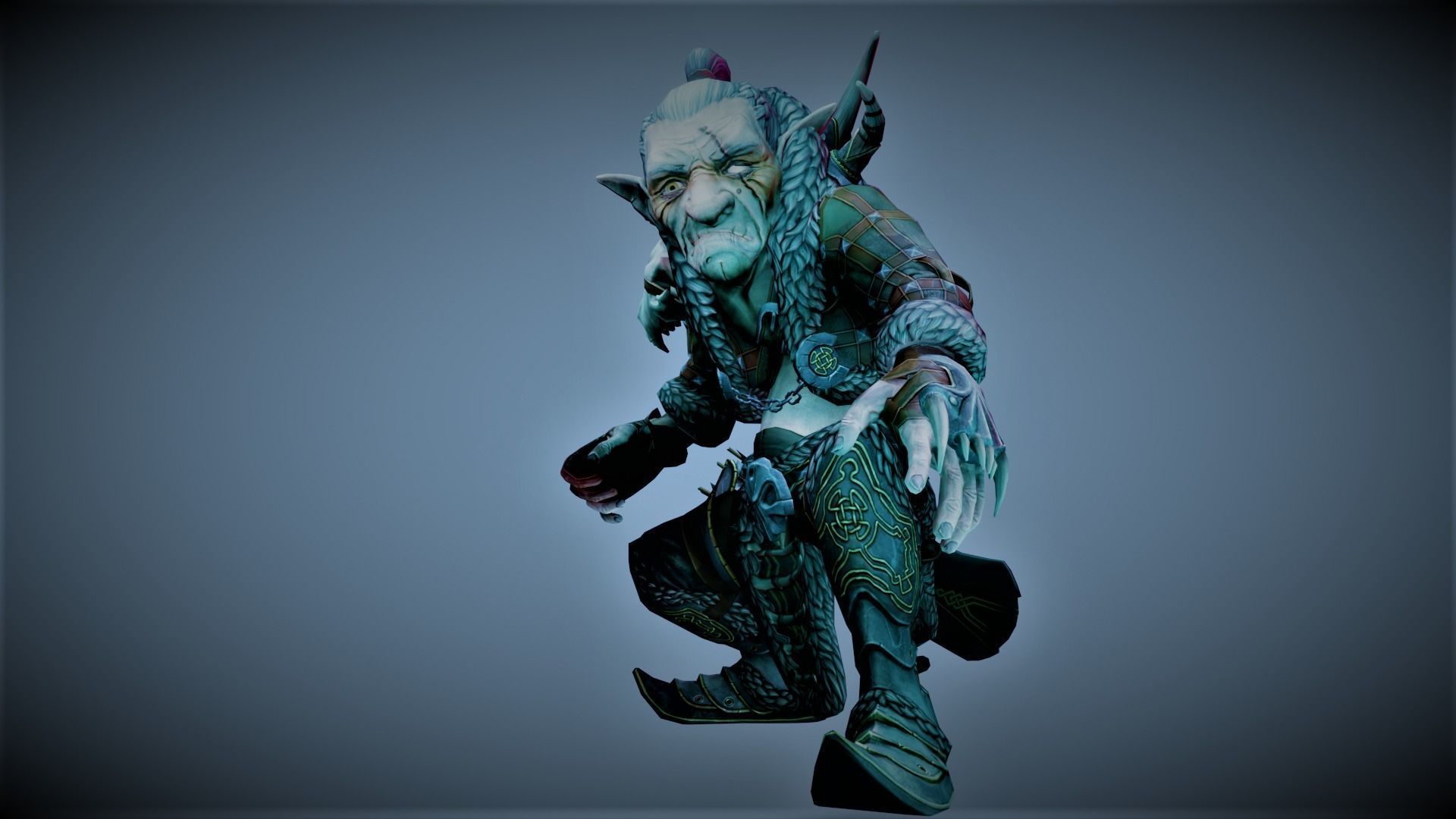 3D model Blind Monster VR / AR / low-poly | CGTrader