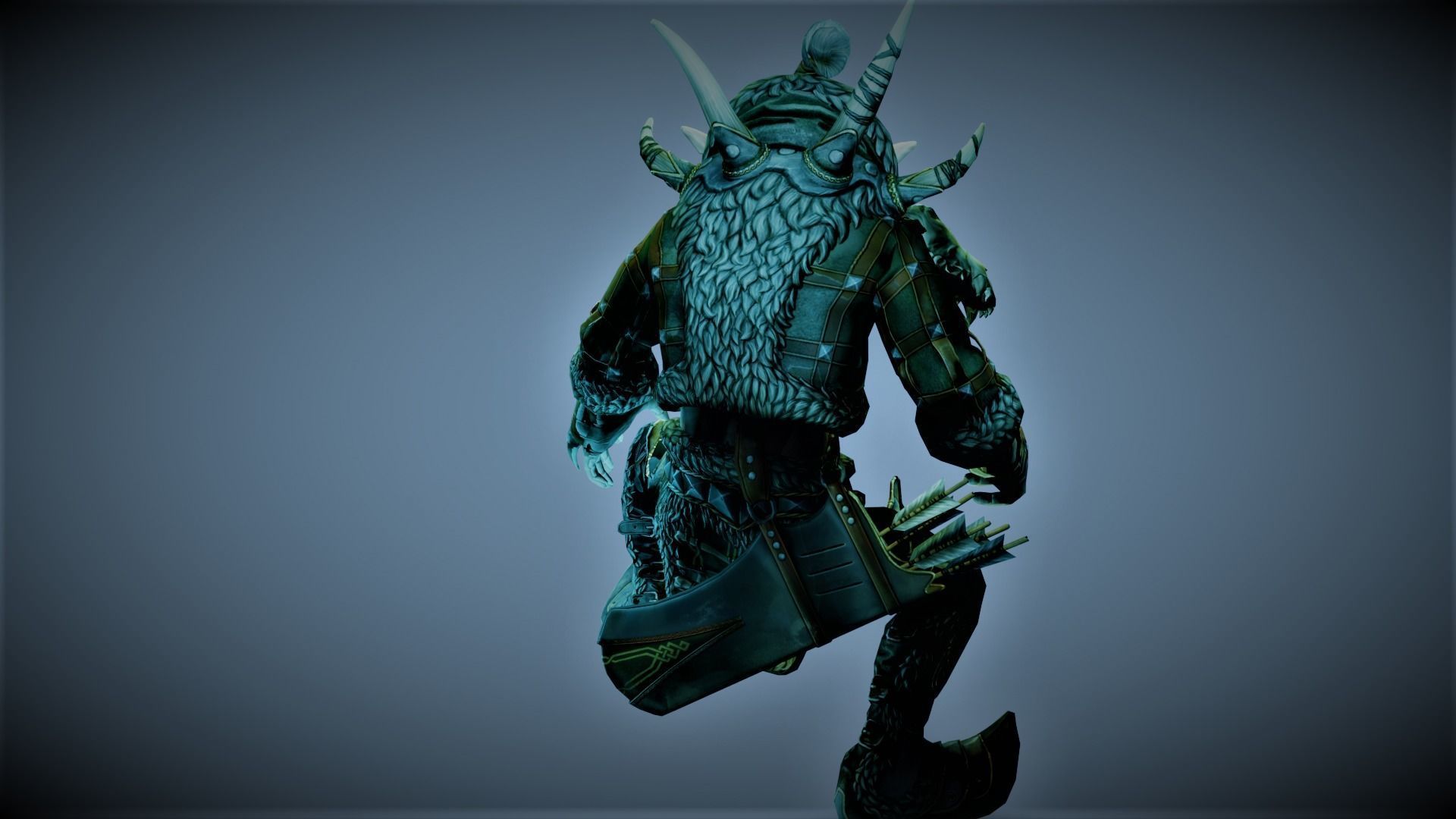 3D model Blind Monster VR / AR / low-poly | CGTrader