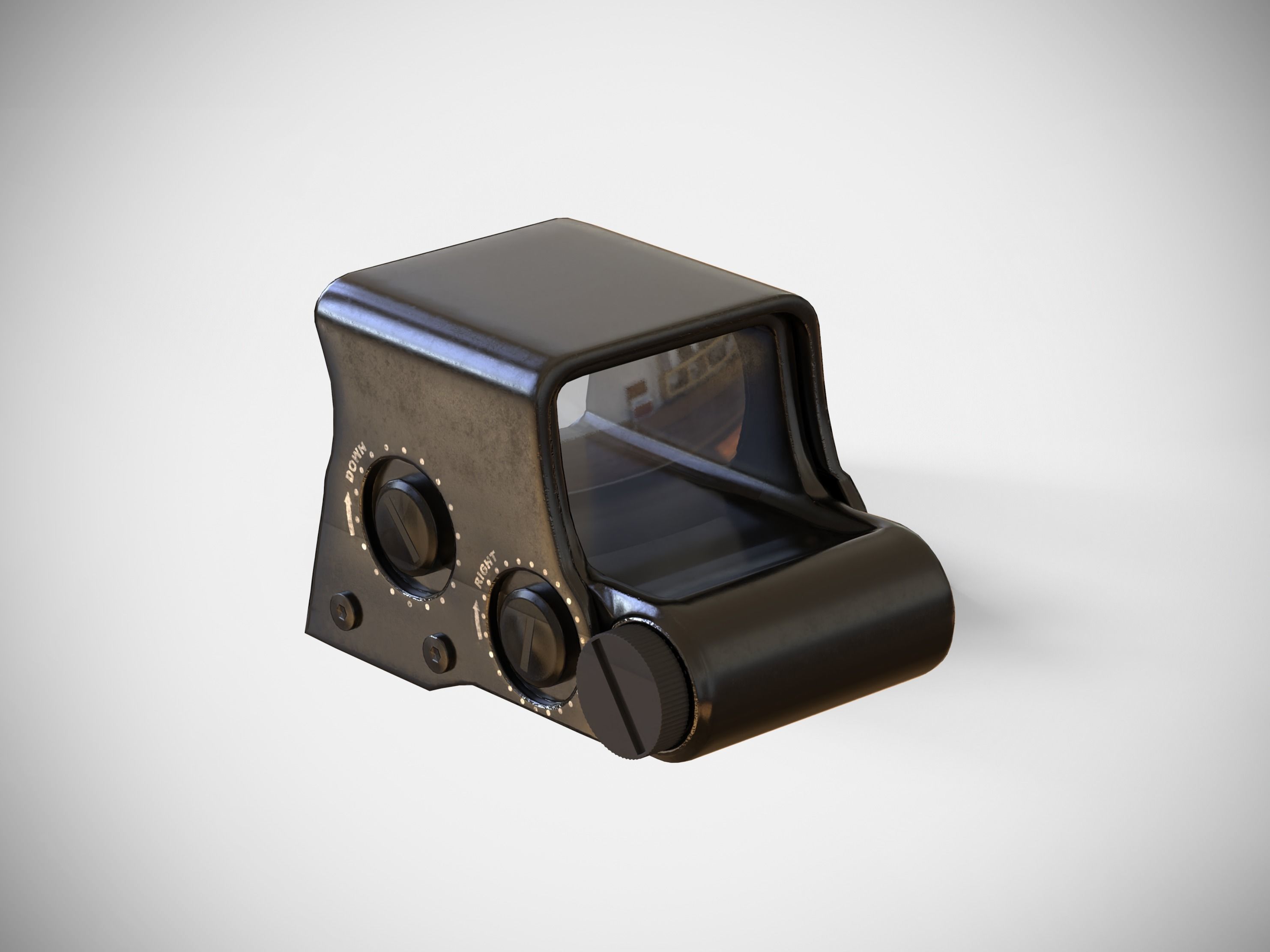 3D model Sight Attachments Pack - Optical - Scope - Reflex ...