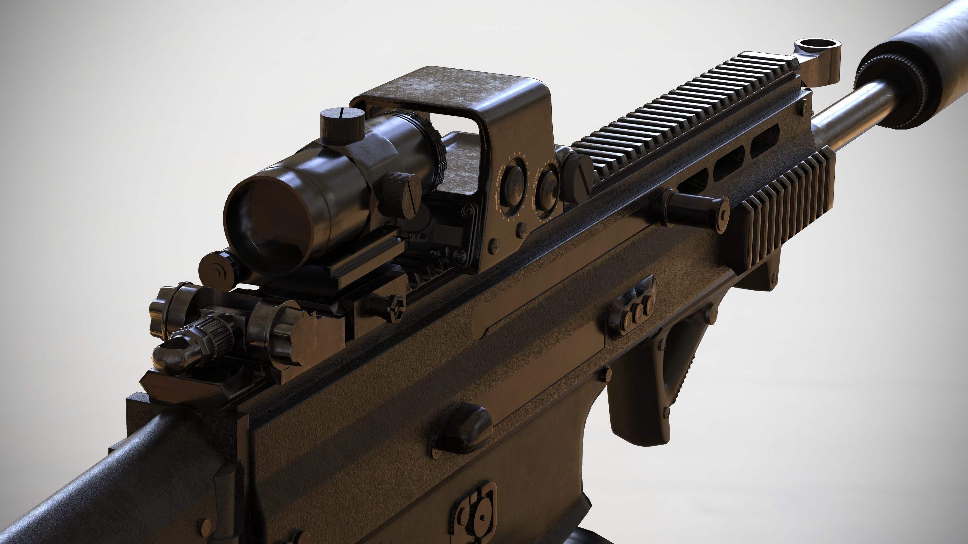 3D model Sight Attachments Pack - Optical - Scope - Reflex ...