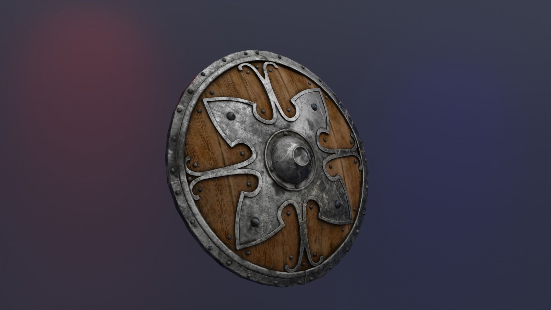 Game Shield free VR / AR / low-poly 3D model | CGTrader