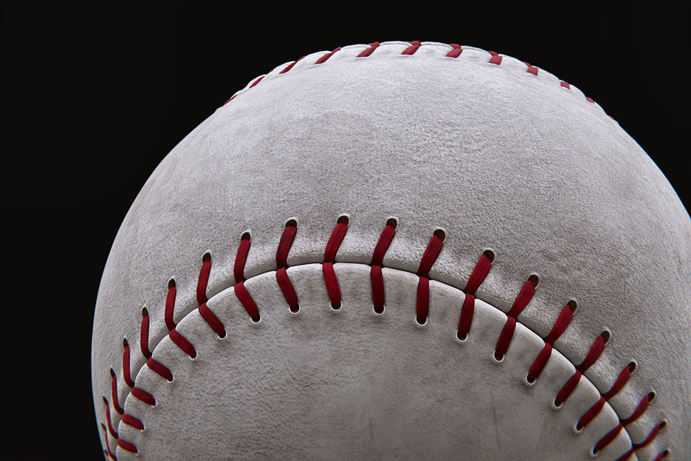 Baseball balls with textures 3D model | CGTrader