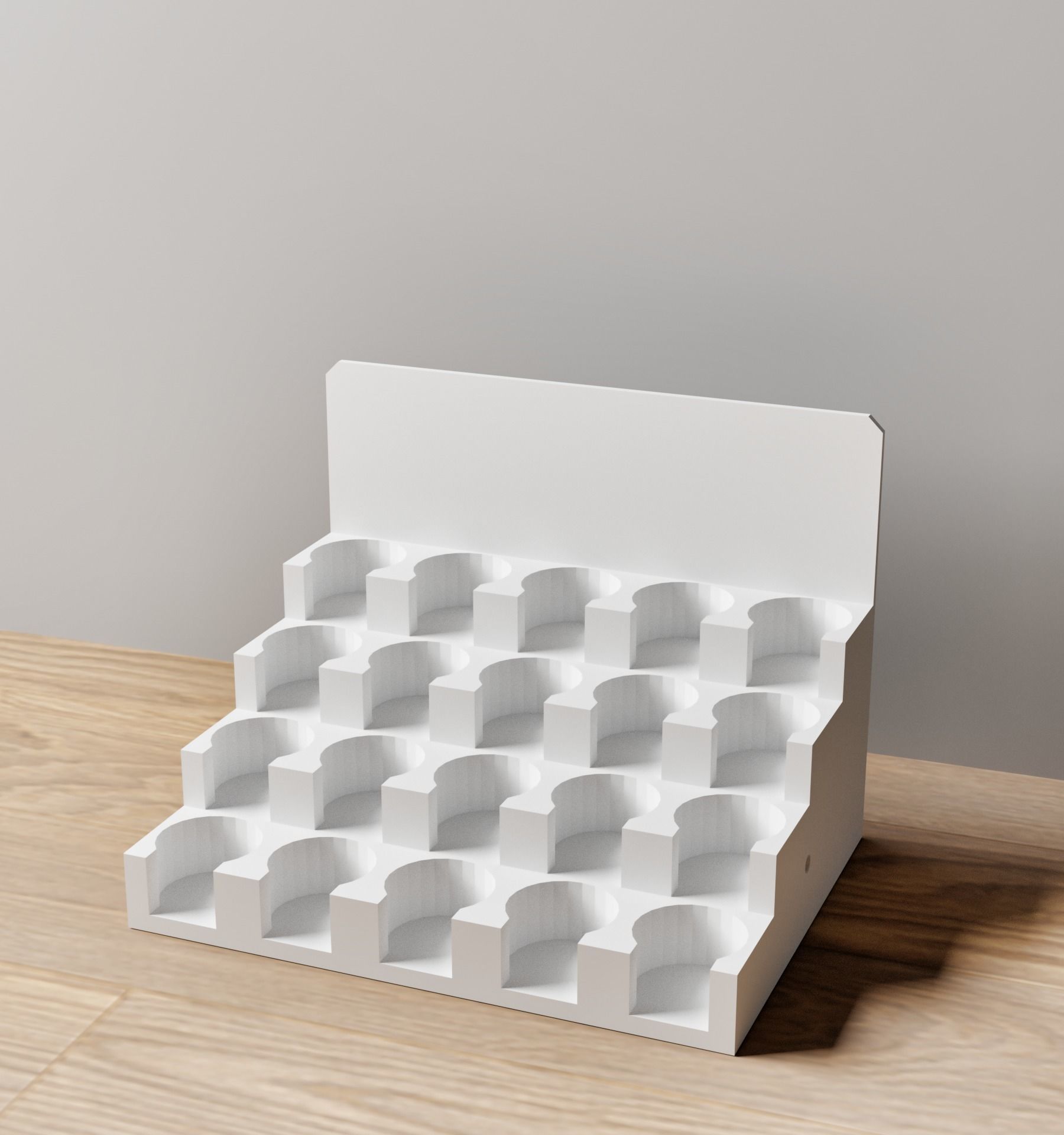 018LT LA Unit 20x GW Citadel Paint Rack 3D print model 3D model 3D ...