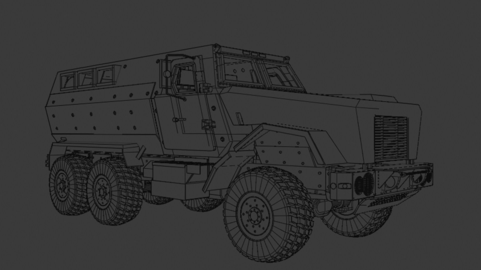 caiman mrap 3D free 3D model | CGTrader
