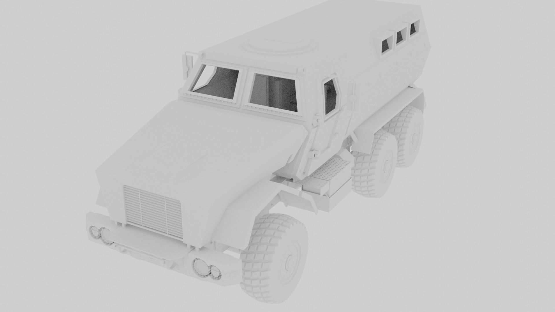 caiman mrap 3D free 3D model | CGTrader