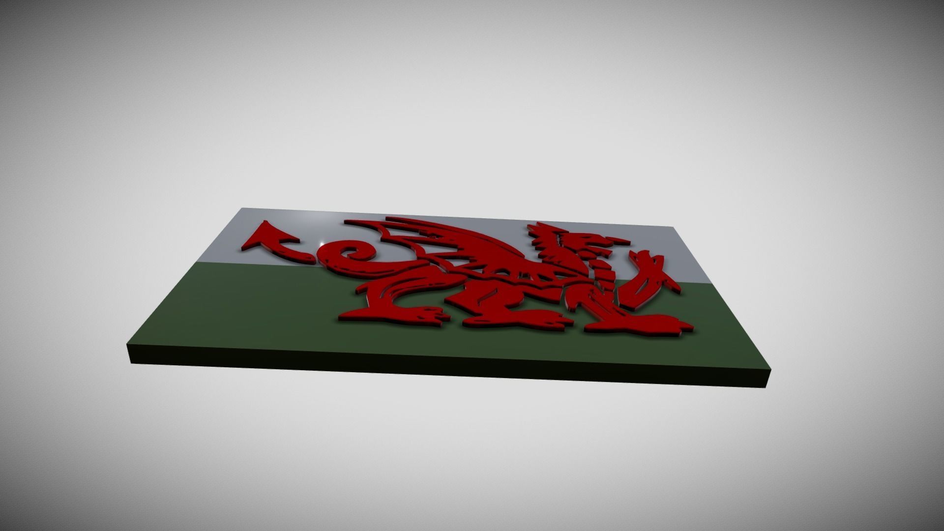 3D model Welsh Dragon VR / AR / low-poly | CGTrader