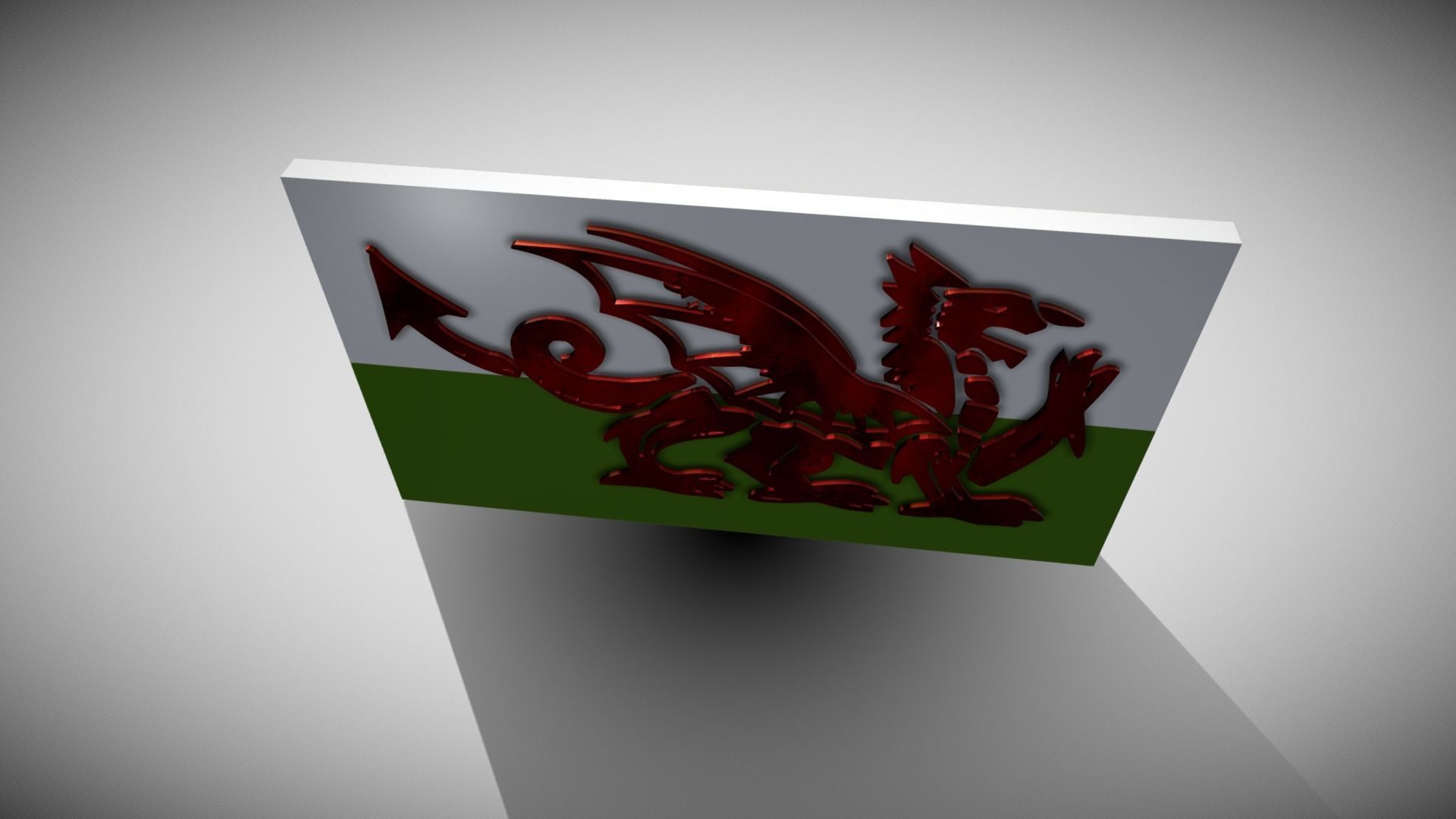 3D model Welsh Dragon VR / AR / low-poly | CGTrader