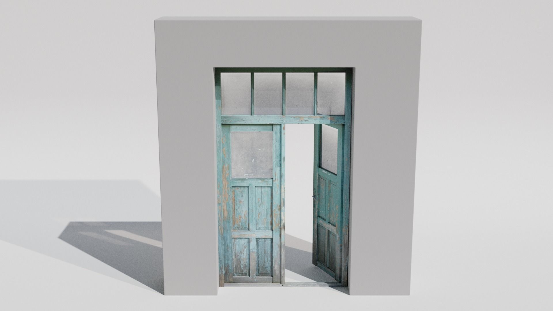 Door and Gates Asset 1 - 6 pack of doors and gates 3D model | CGTrader