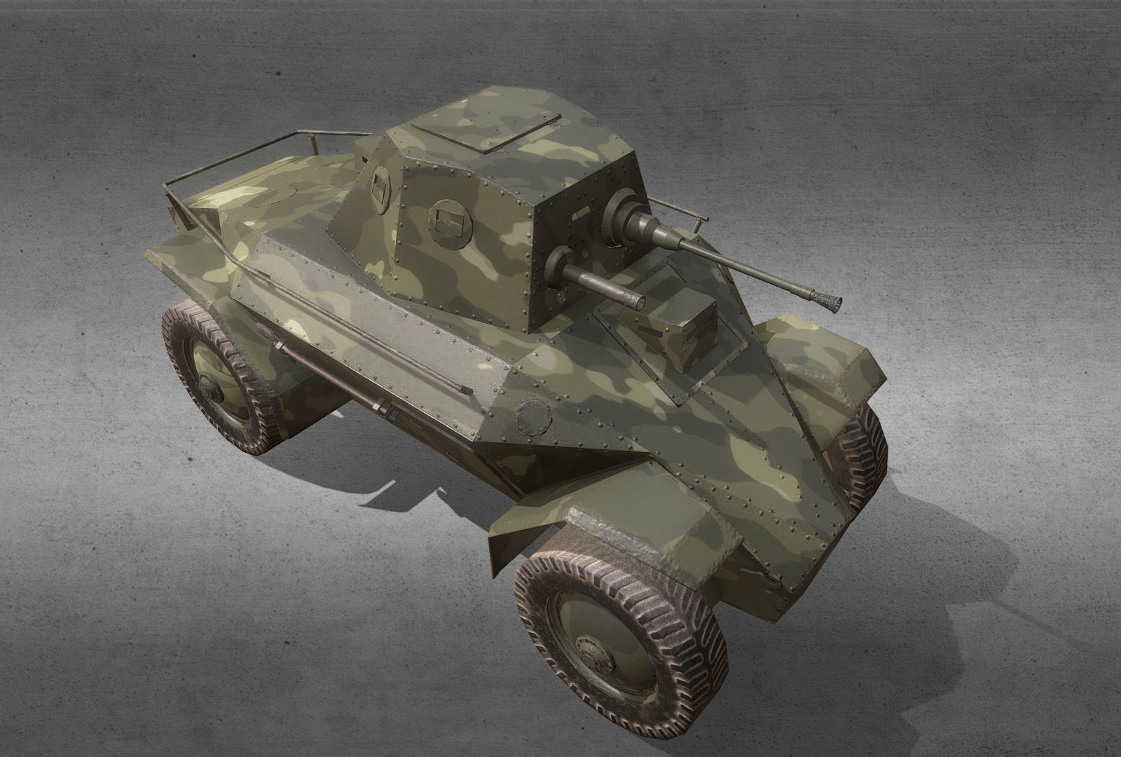 3D model 39M Csaba VR / AR / low-poly | CGTrader