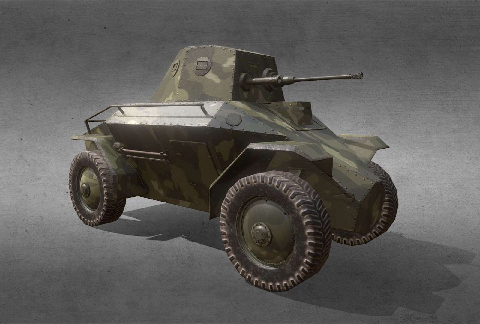 3D model 39M Csaba VR / AR / low-poly | CGTrader