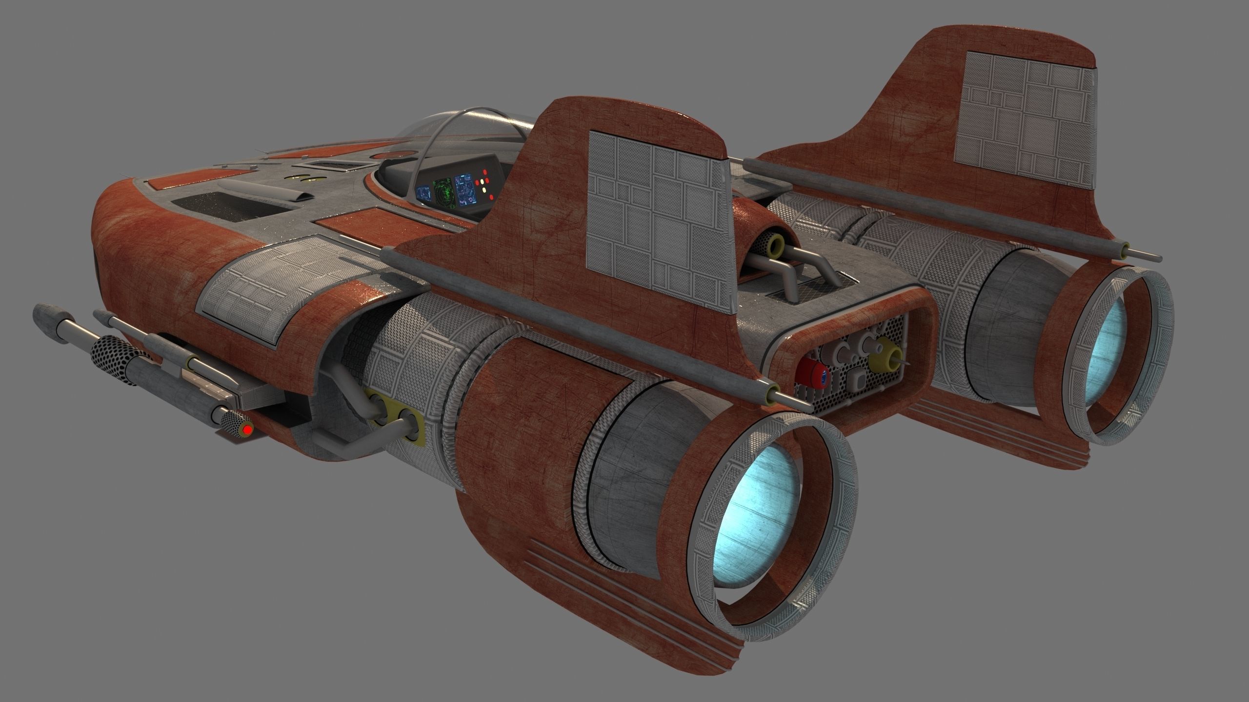 A-Wing 3D model | CGTrader