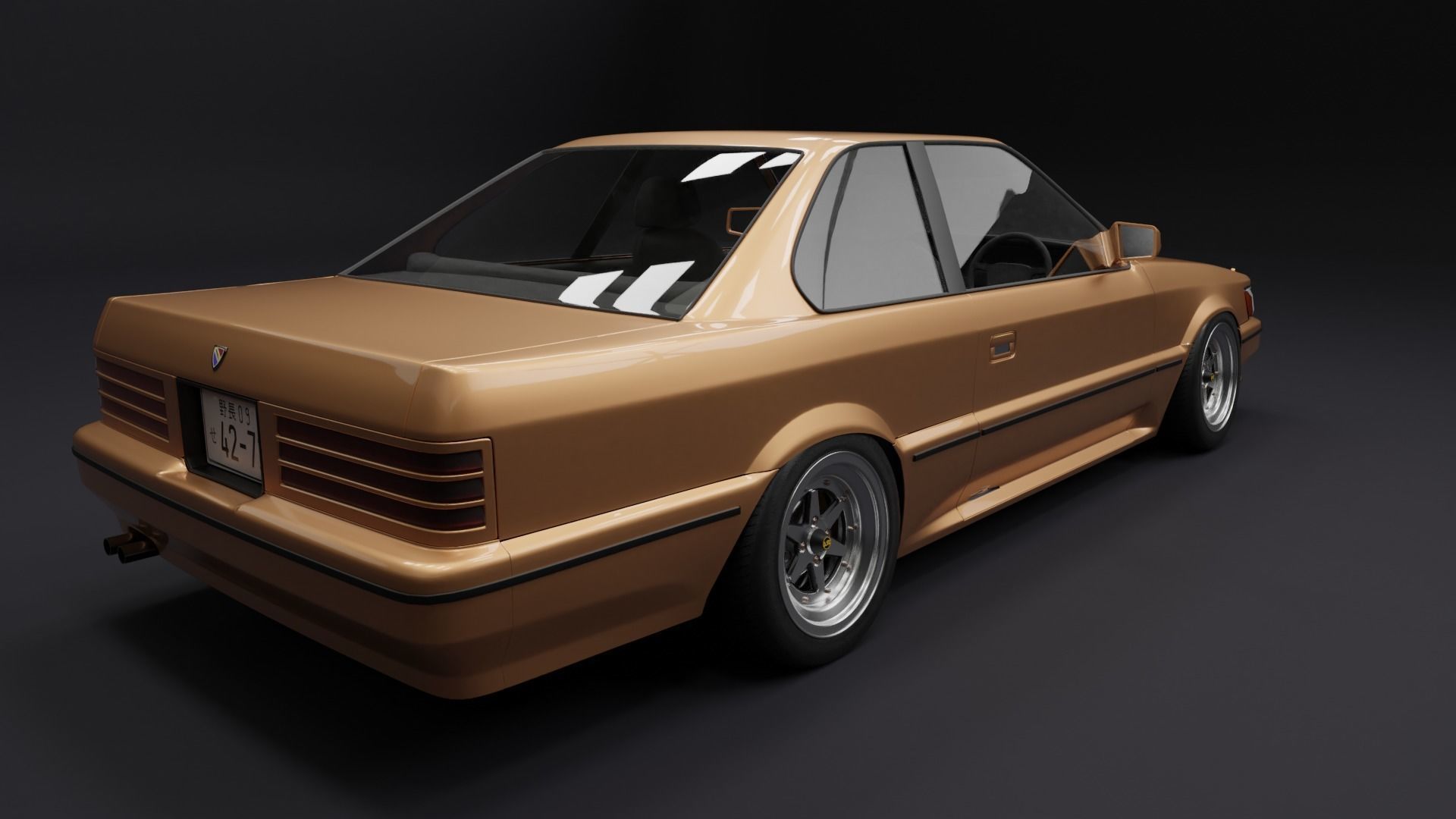 Nissan Leopard F31 3D model | CGTrader