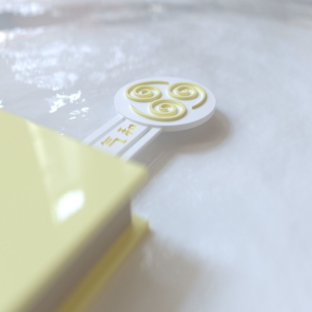 ATLA Air Nomads Bookmark 3D model 3D printable | CGTrader