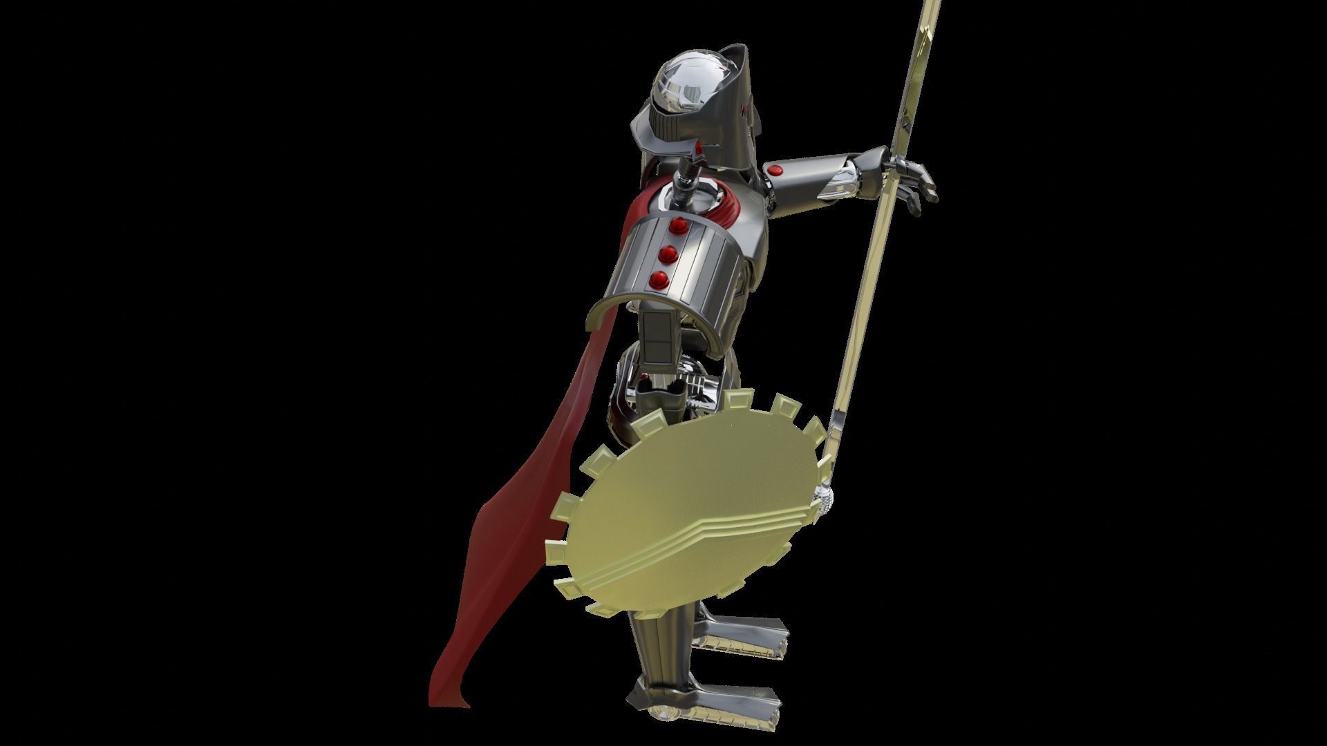 Spartan Robot 3D Sci-Fi more Bonus 3D model animated rigged | CGTrader