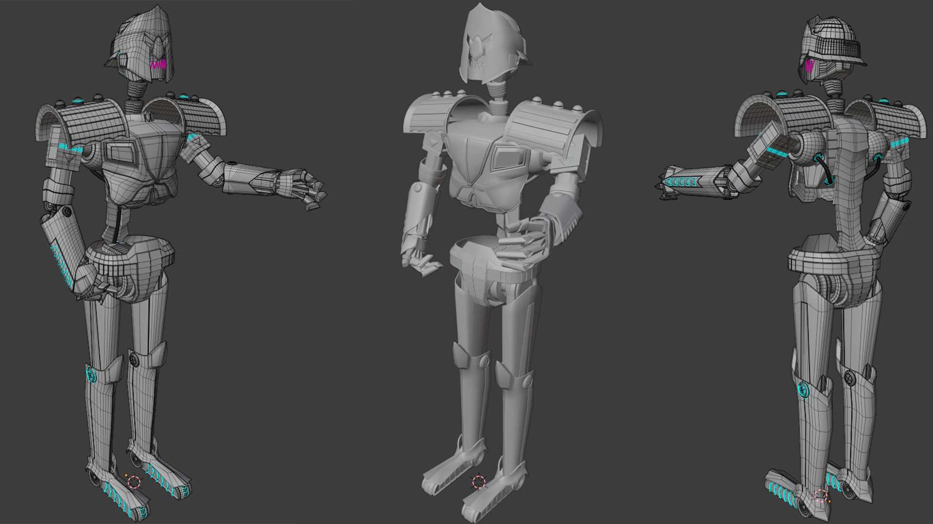 Spartan Robot 3D Sci-Fi more Bonus 3D model animated rigged | CGTrader