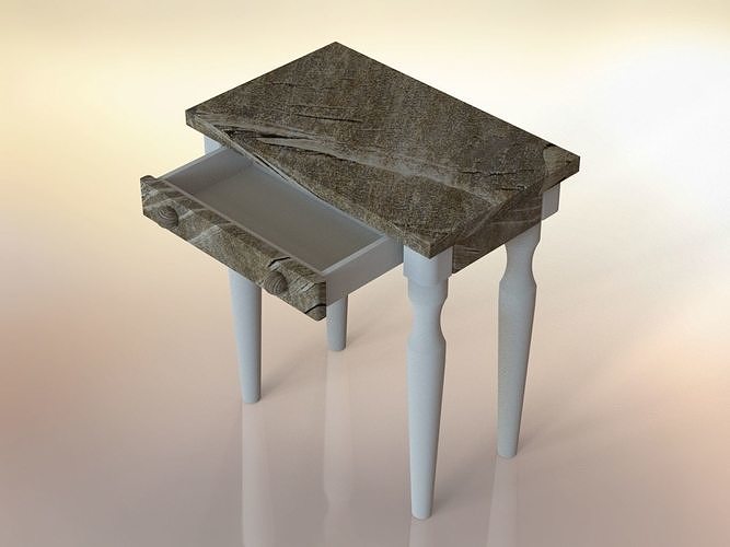 Drawer Desk free 3D model | CGTrader