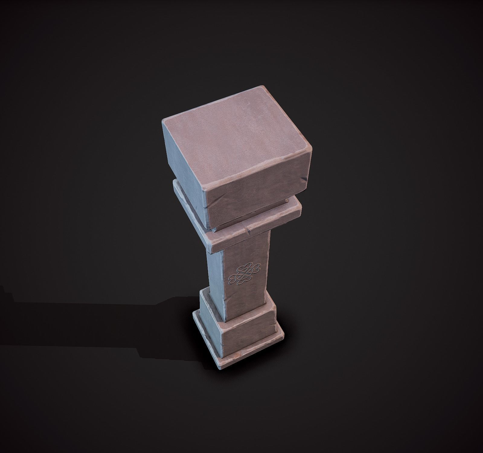 Stylized Pillar - Tutorial Included 3D model | CGTrader
