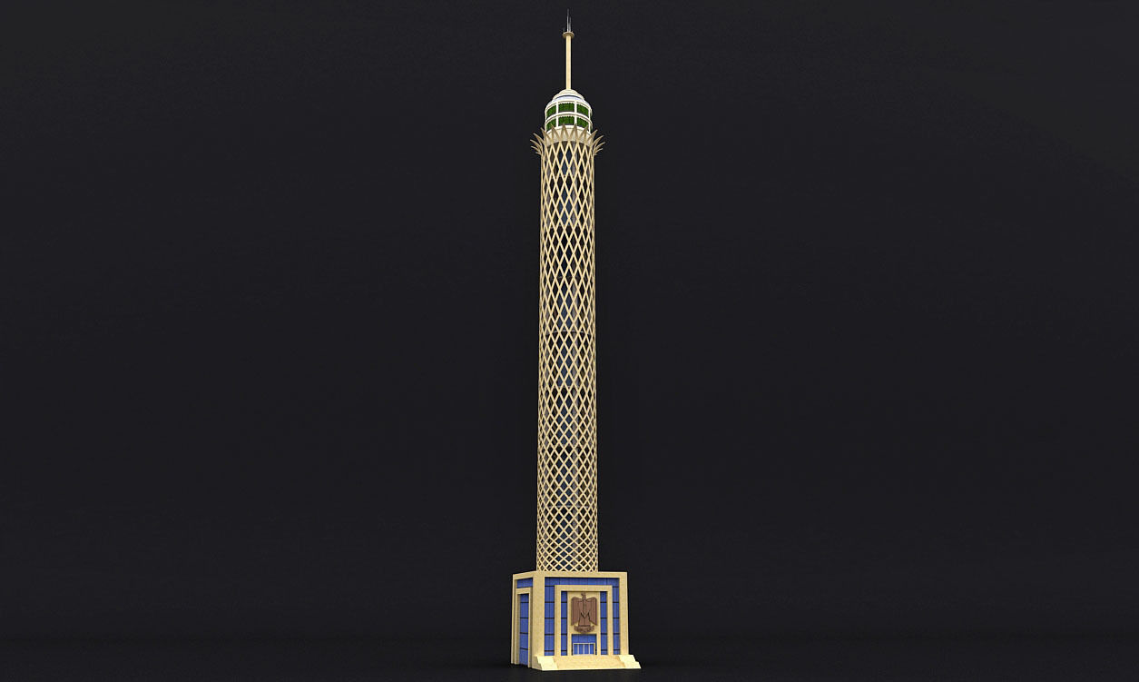 Egypt Cairo Tower 3D model | CGTrader